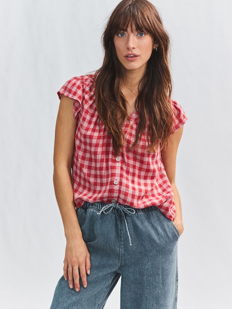 gingham top