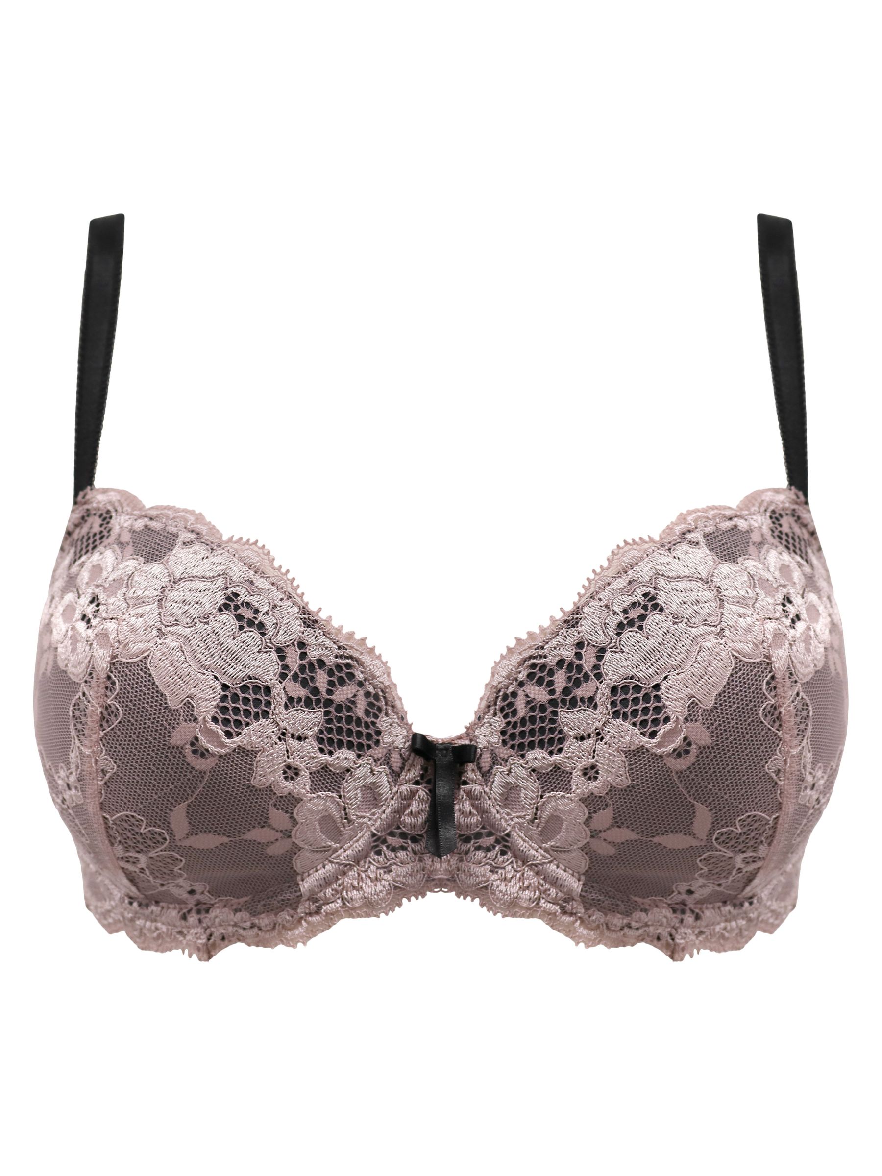 Buy Pour Moi Mink/Slate Padded Amour Underwired Non Padded Bra from the ...
