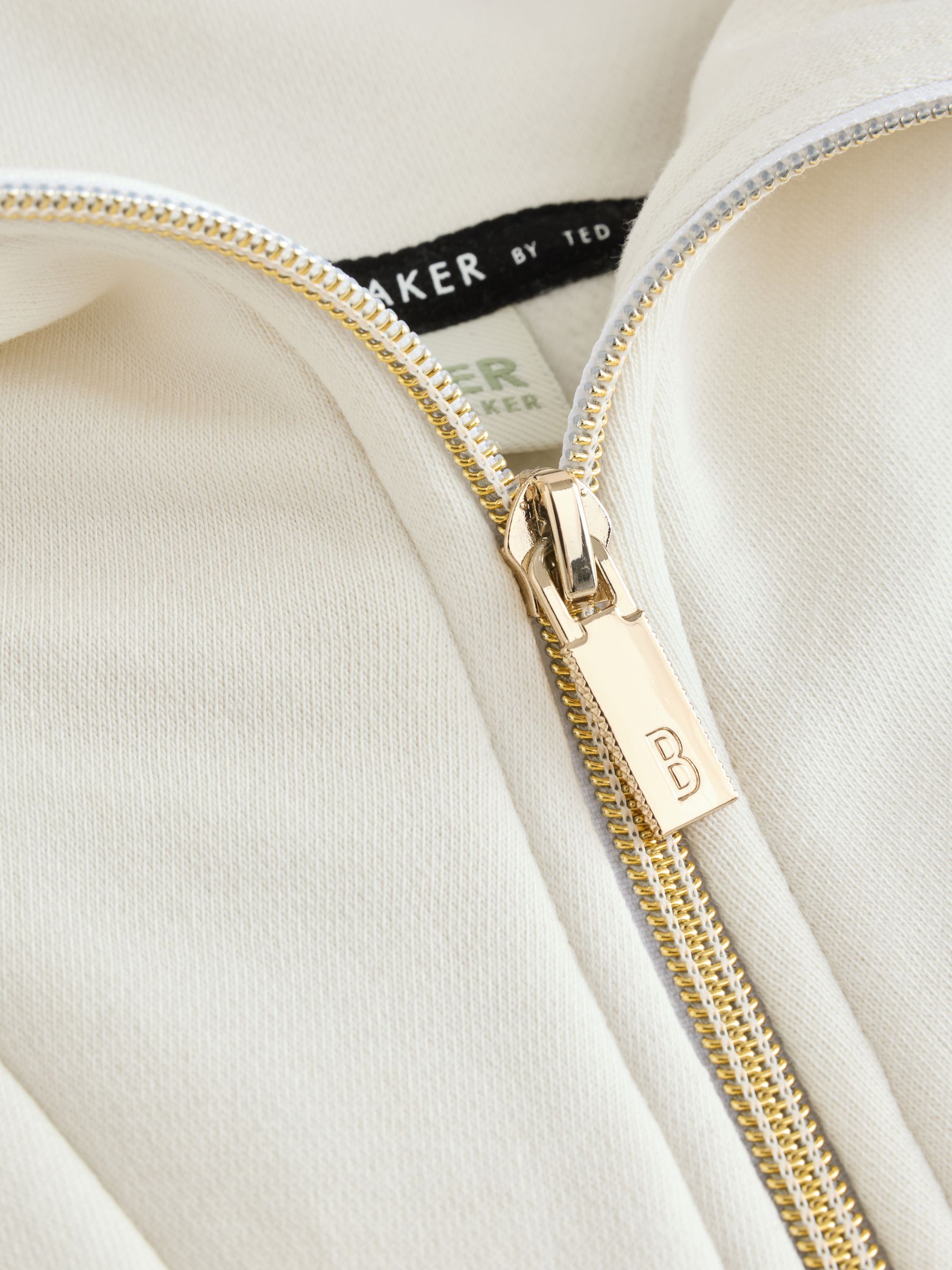 Buy Baker by Ted Baker Cream Zip Neck Top and Shorts Set from the Next ...