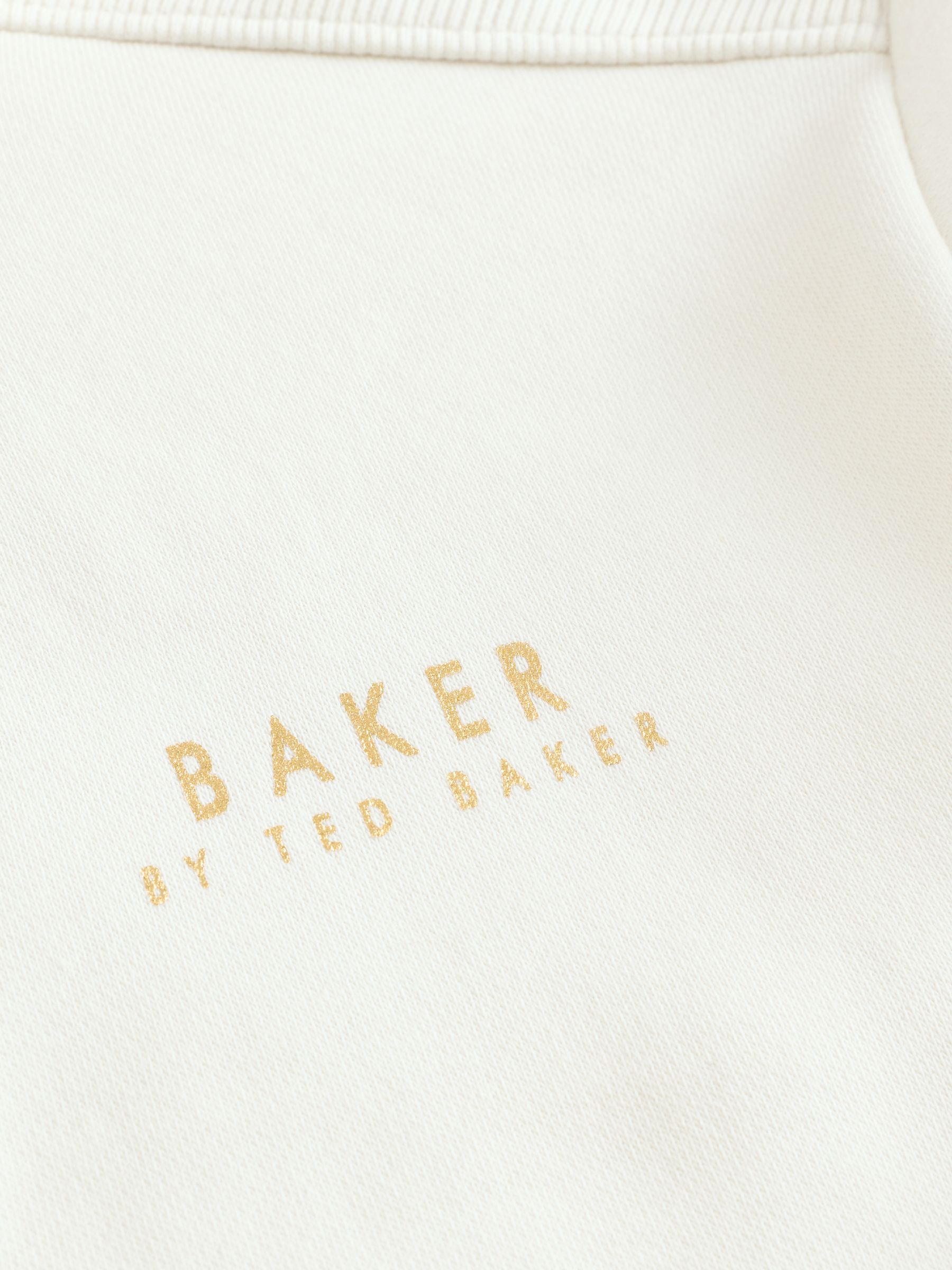 Buy Baker by Ted Baker Cream Zip Neck Top and Shorts Set from the Next ...