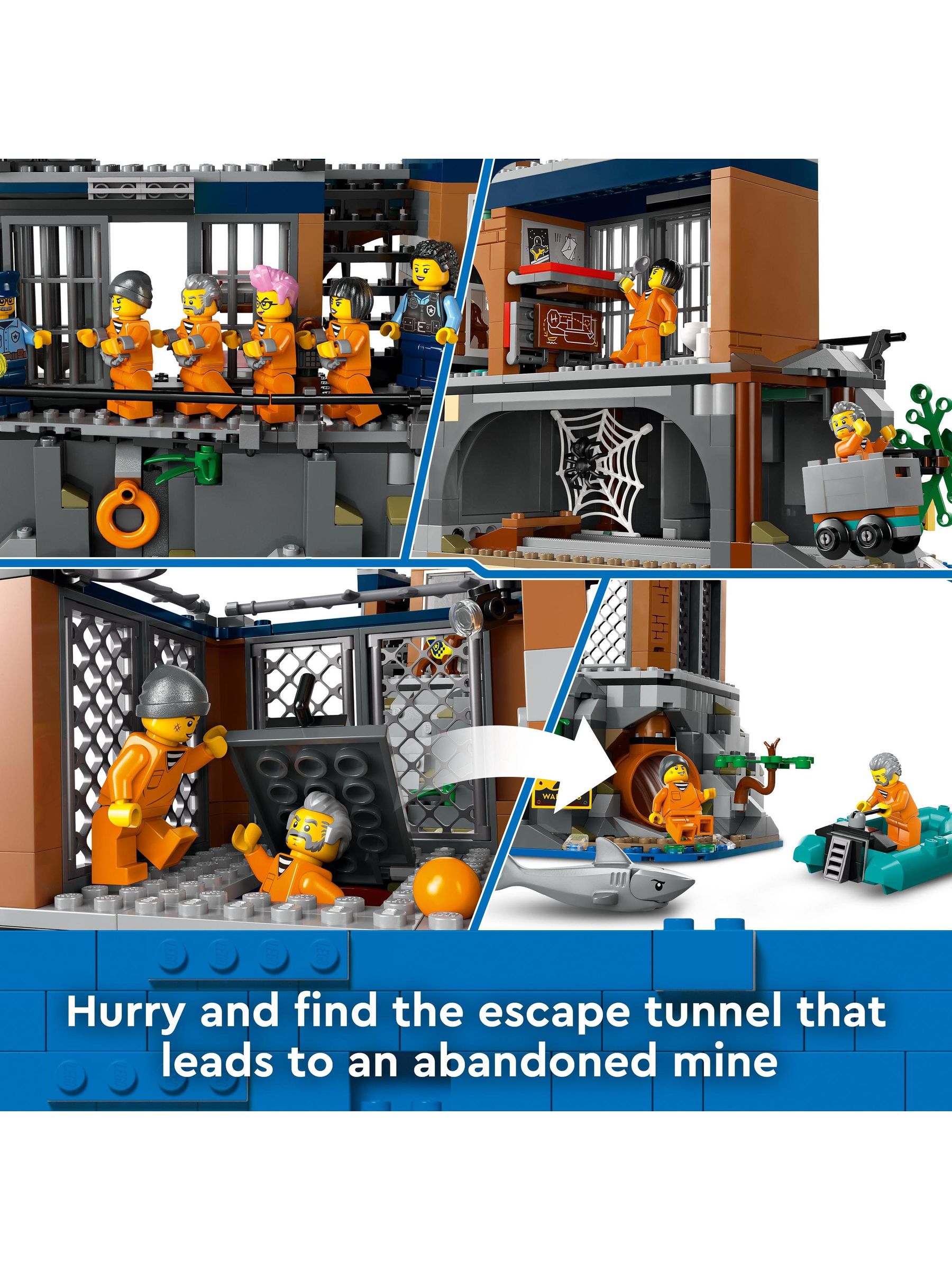 Buy Lego Police Prison Island 60419 from the Next UK online shop