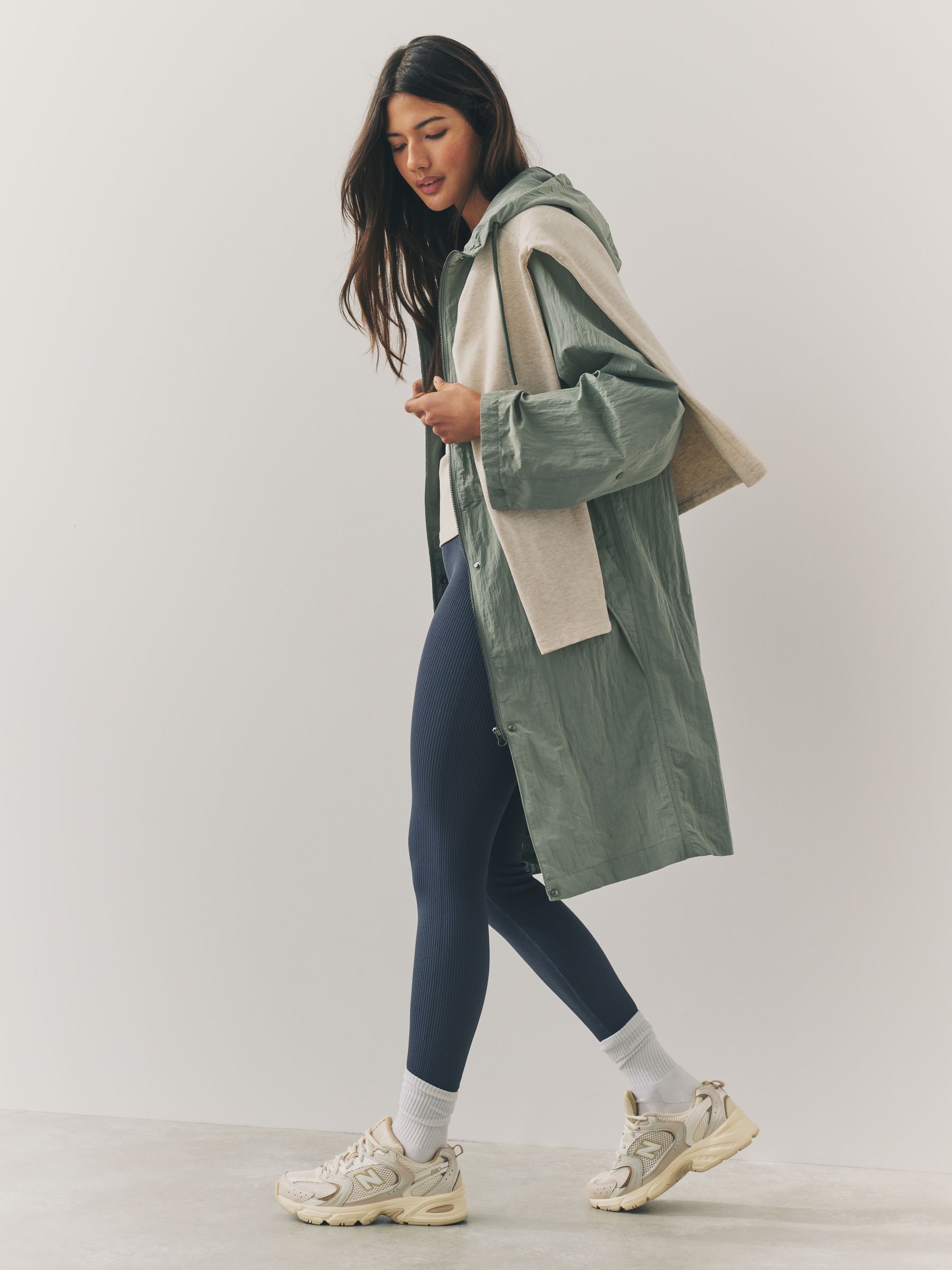 Buy Sage Green Shower Resistant Lightweight Jacket from the Next UK ...