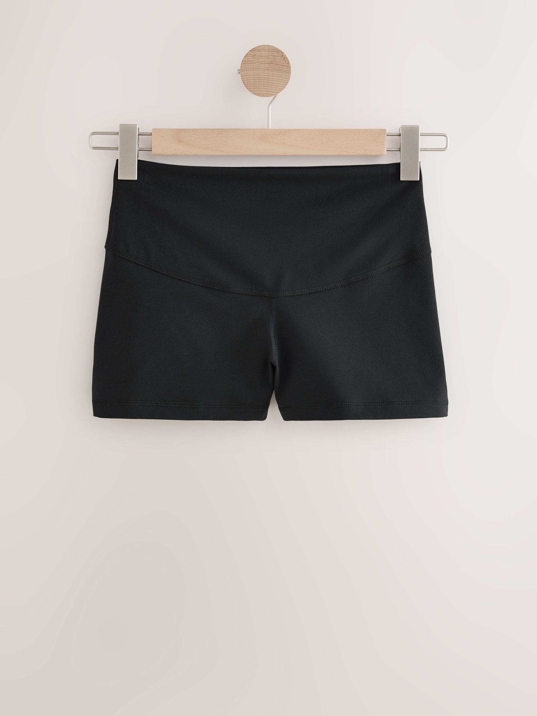 Buy Black Booty Sports Dry Tech Tummy Control Shorts from the Next UK ...