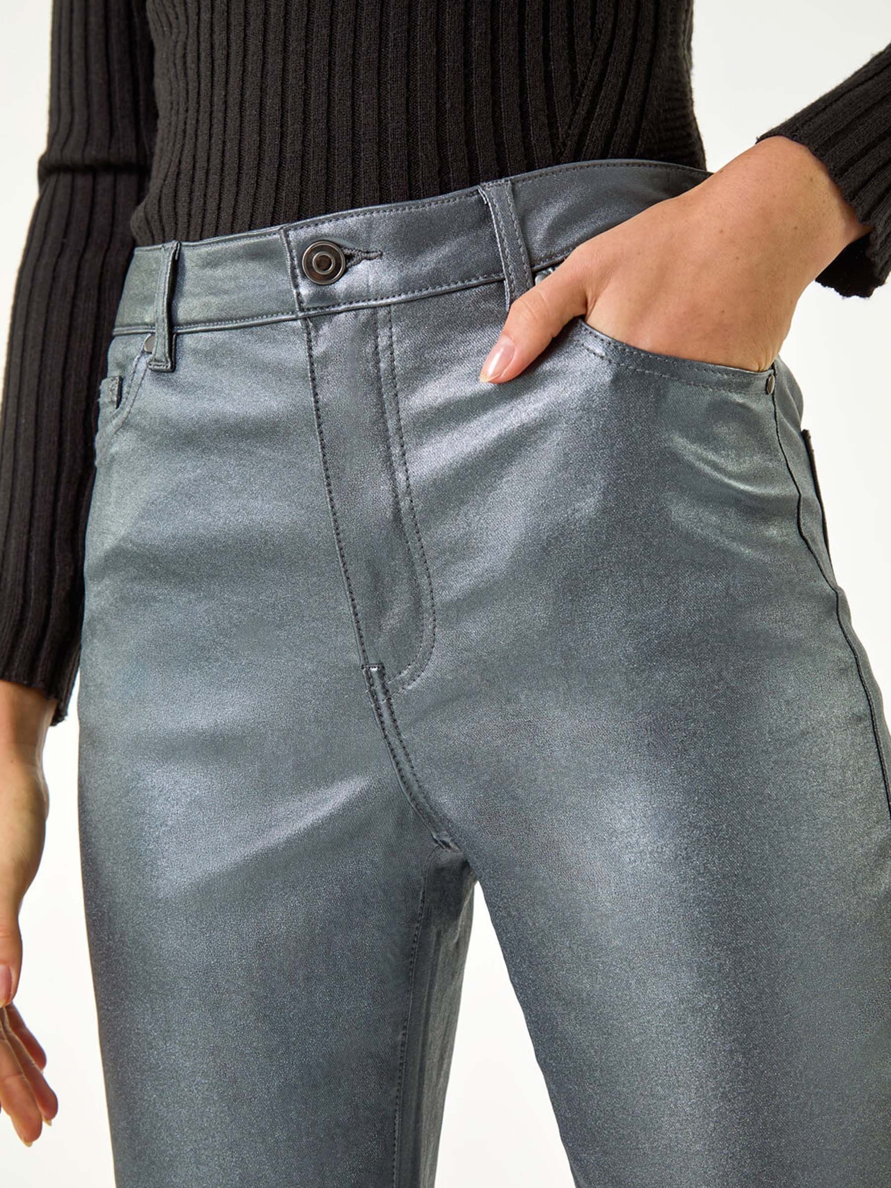 Buy Roman Metallic Finish Mom Style Jeans from the Next UK online shop