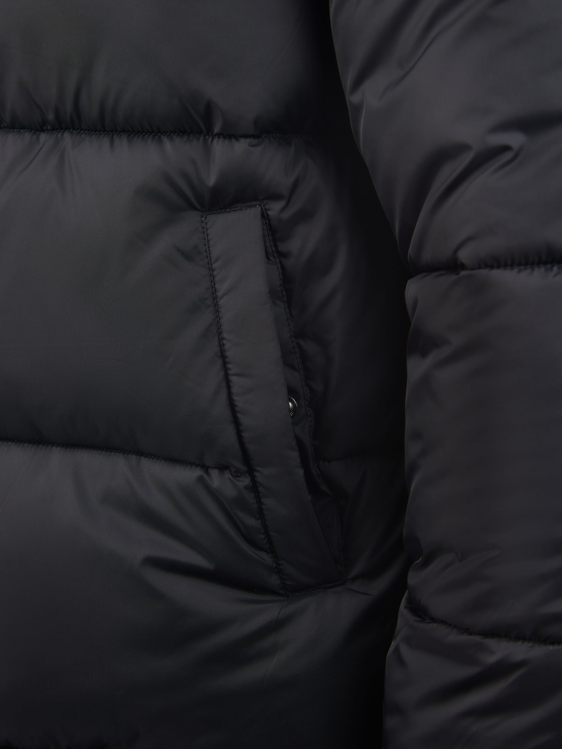 Buy Flyers Mens Wide Baffle Puffer Black Jacket from the Next UK online ...