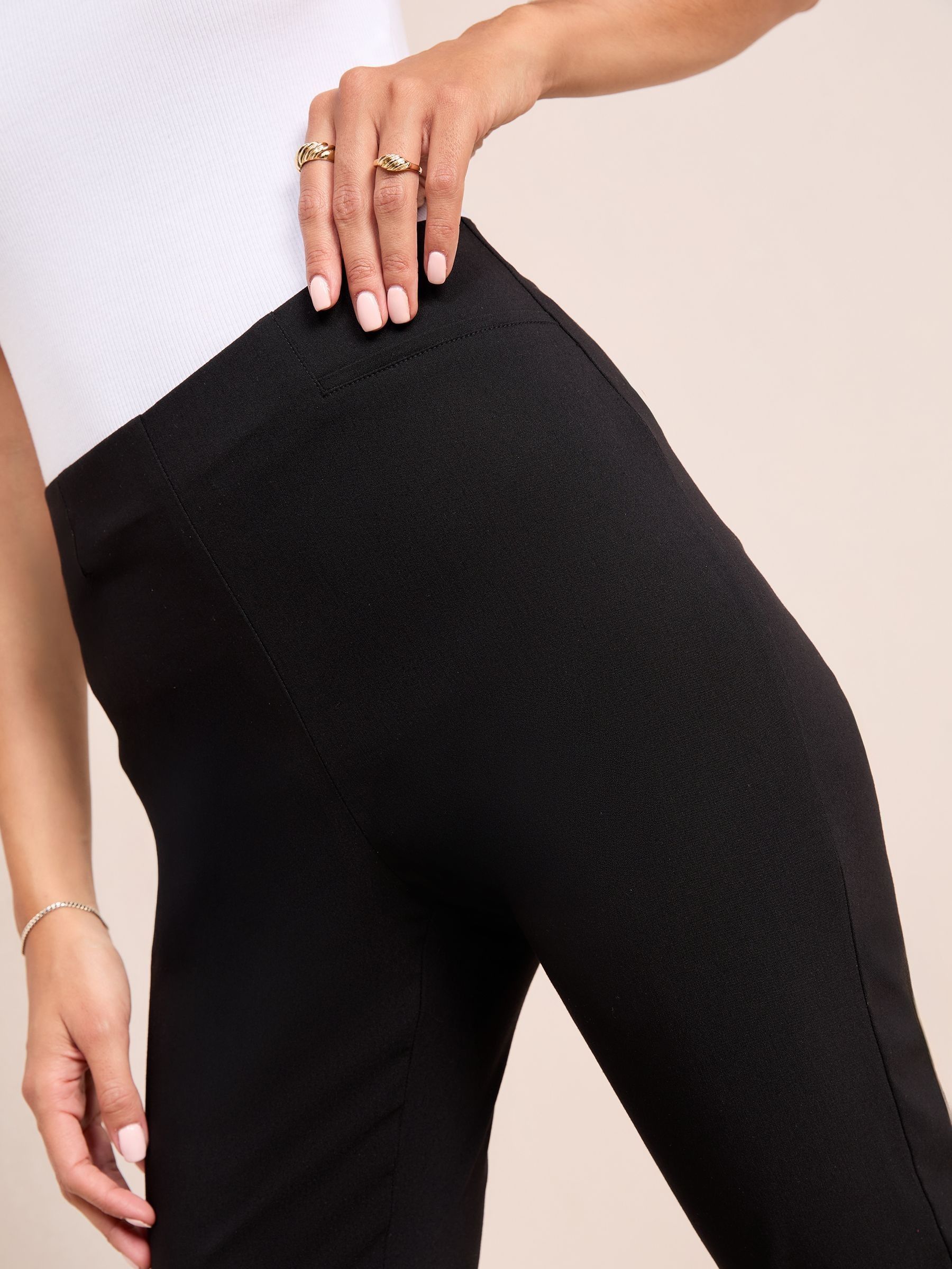 Buy Friends Like These Black Sculpting Stretch Slim Trousers from Next ...