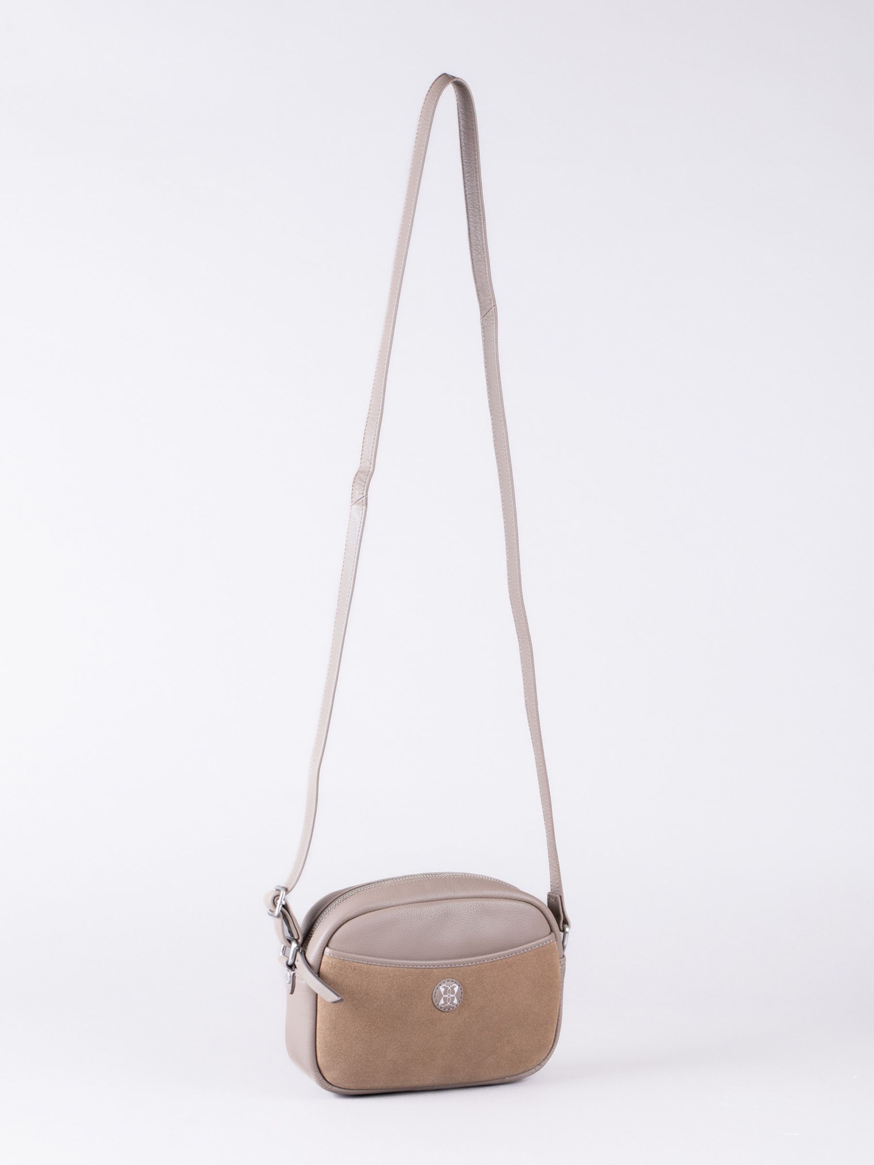 Buy Lakeland Leather Taupe Coniston Cross Body Camera Bag from the Next ...