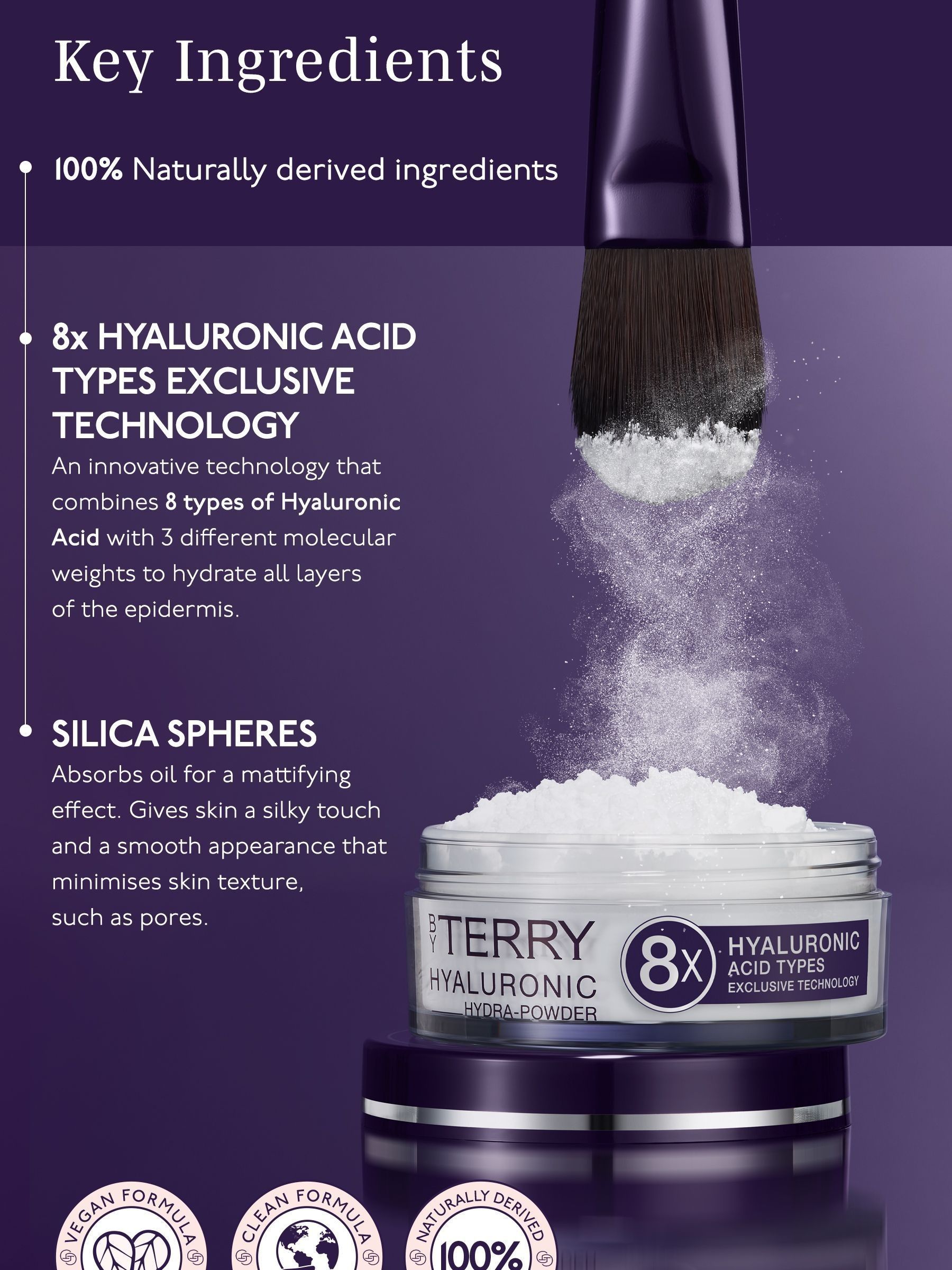 Buy BY TERRY 8HA Hyaluronic Loose Hydra Powder Full Size from the Next ...