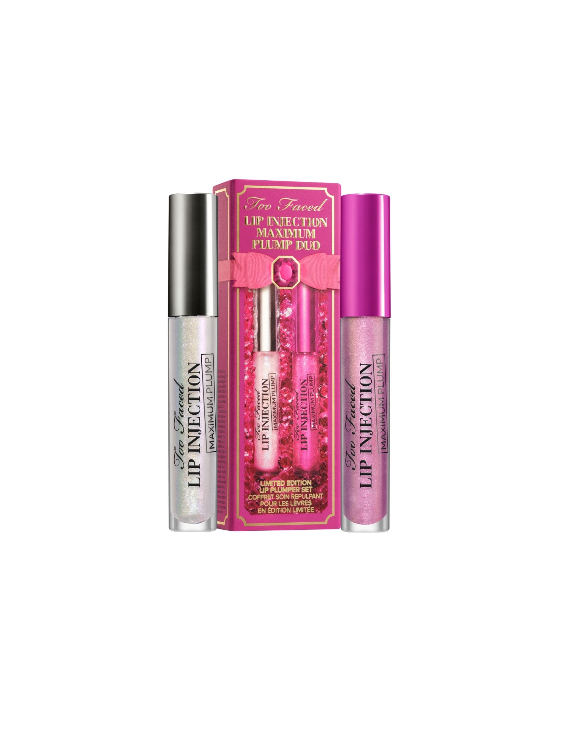 Buy Too Faced Lip Injection Maximum Plump Lip Gloss Duo Gift Set (Worth ...