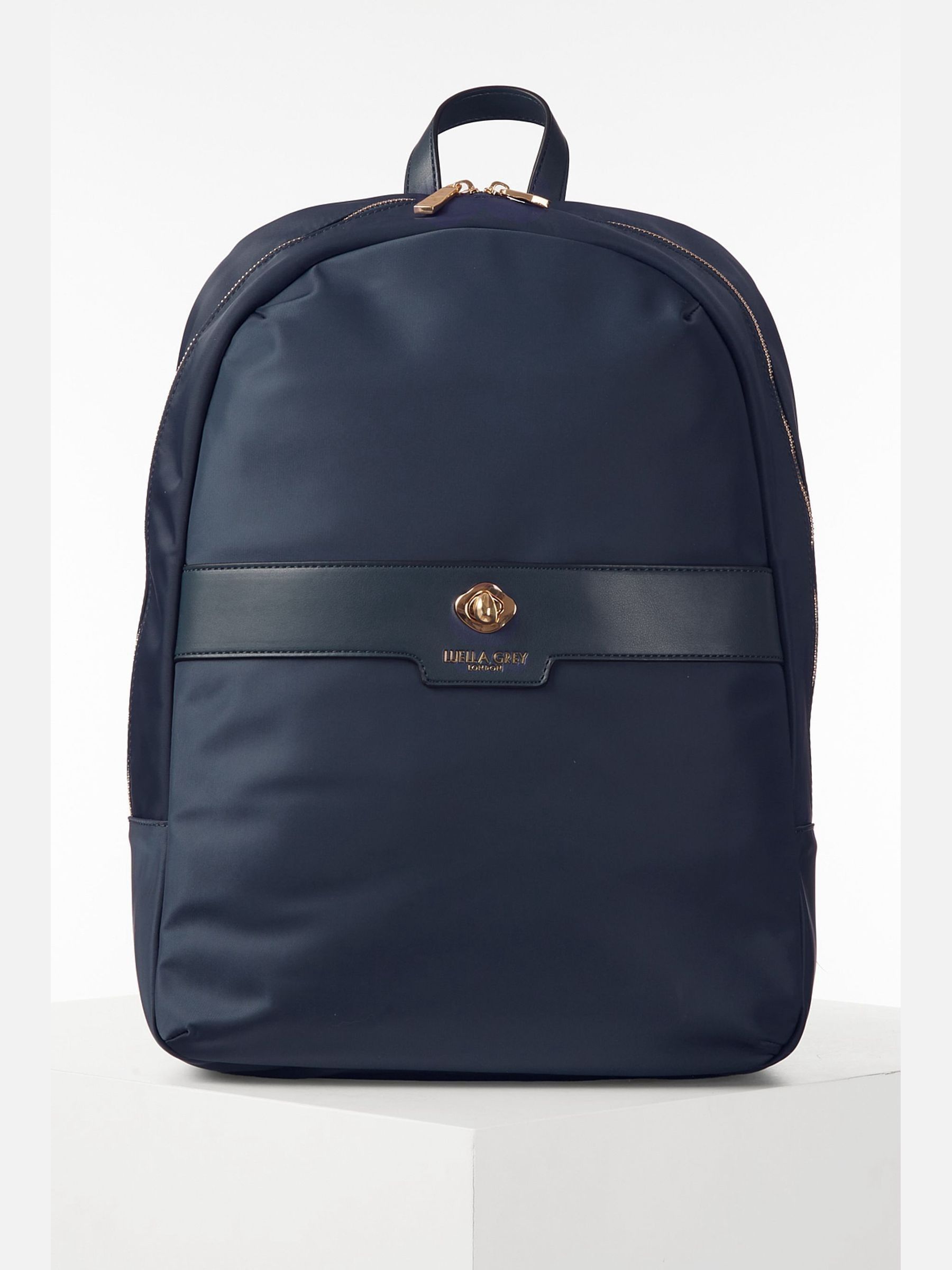 Buy Luella Grey Lizzy Laptop Nylon Work Backpack from the Next UK ...