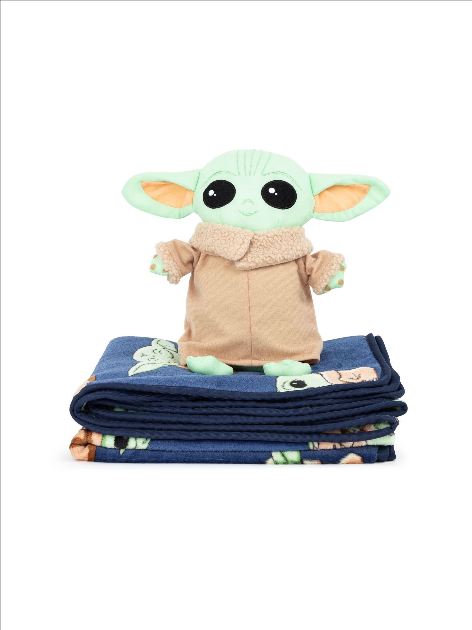 Buy The Mandalorian Blue Grogu Plush Mini Pillow Set from the Next UK ...