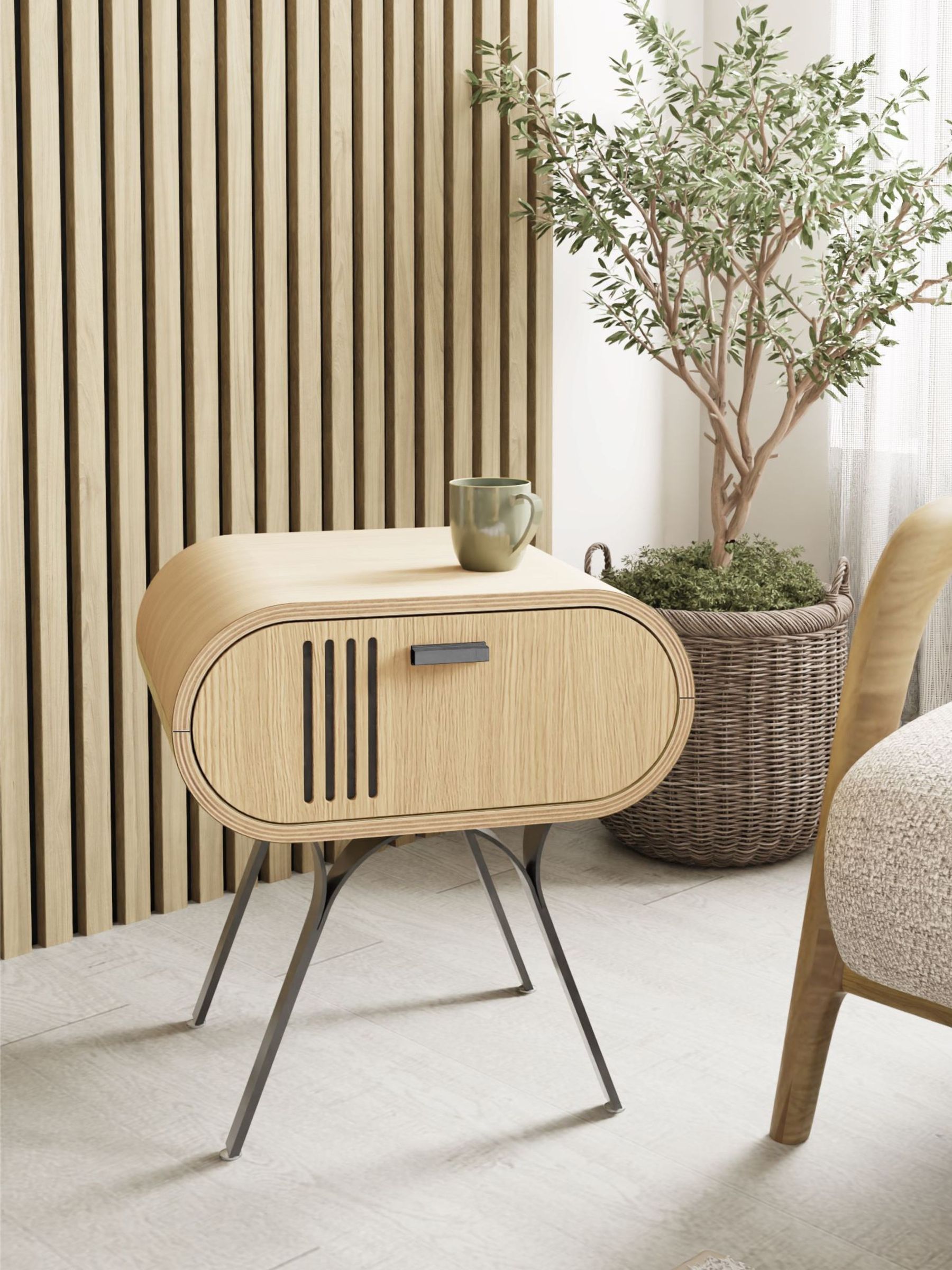 Buy Jual Oak Milano Side Table from the Next UK online shop