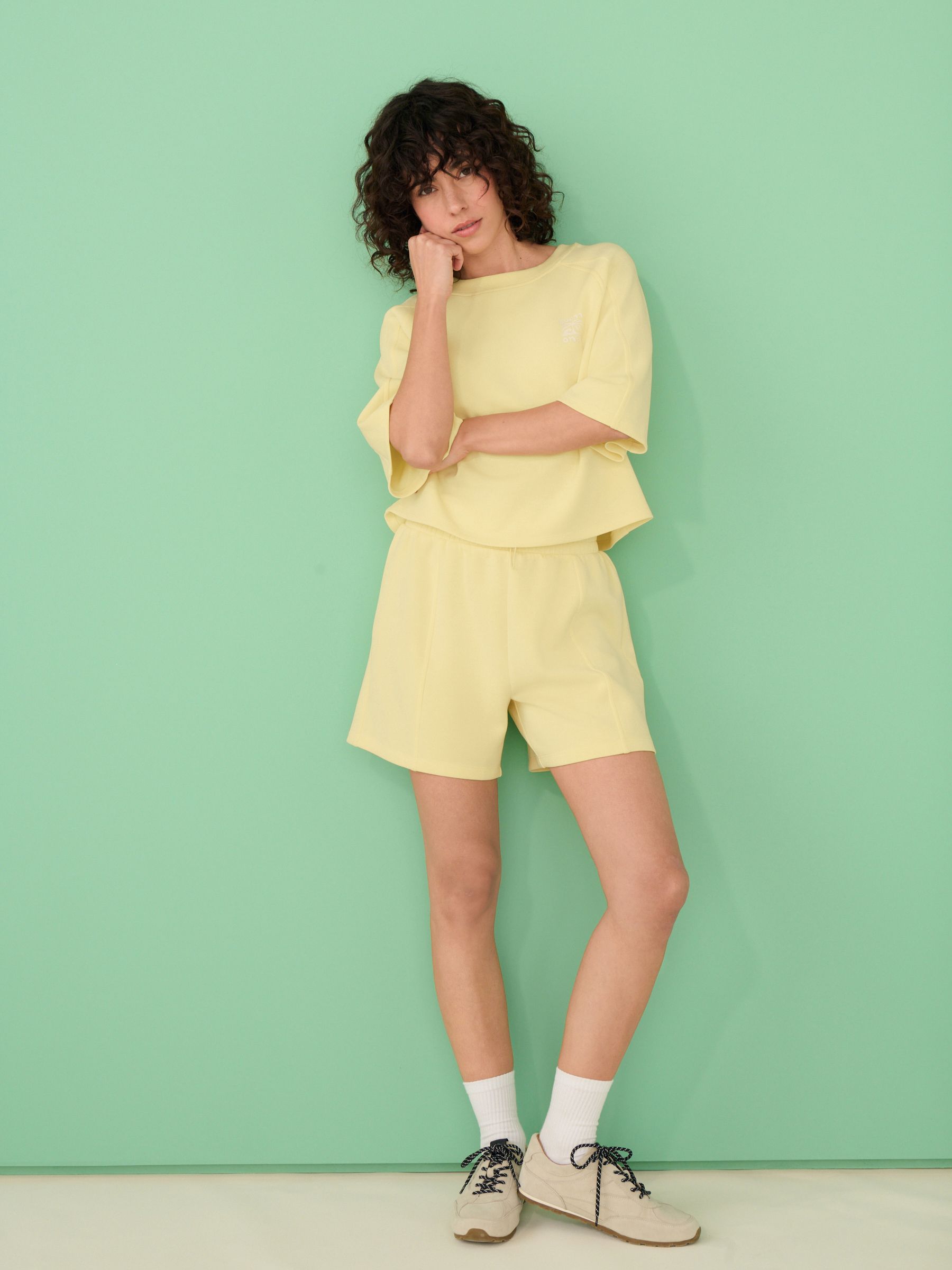 Buy Light Yellow Active Modal Supersoft Short Sleeve T-Shirt from the ...