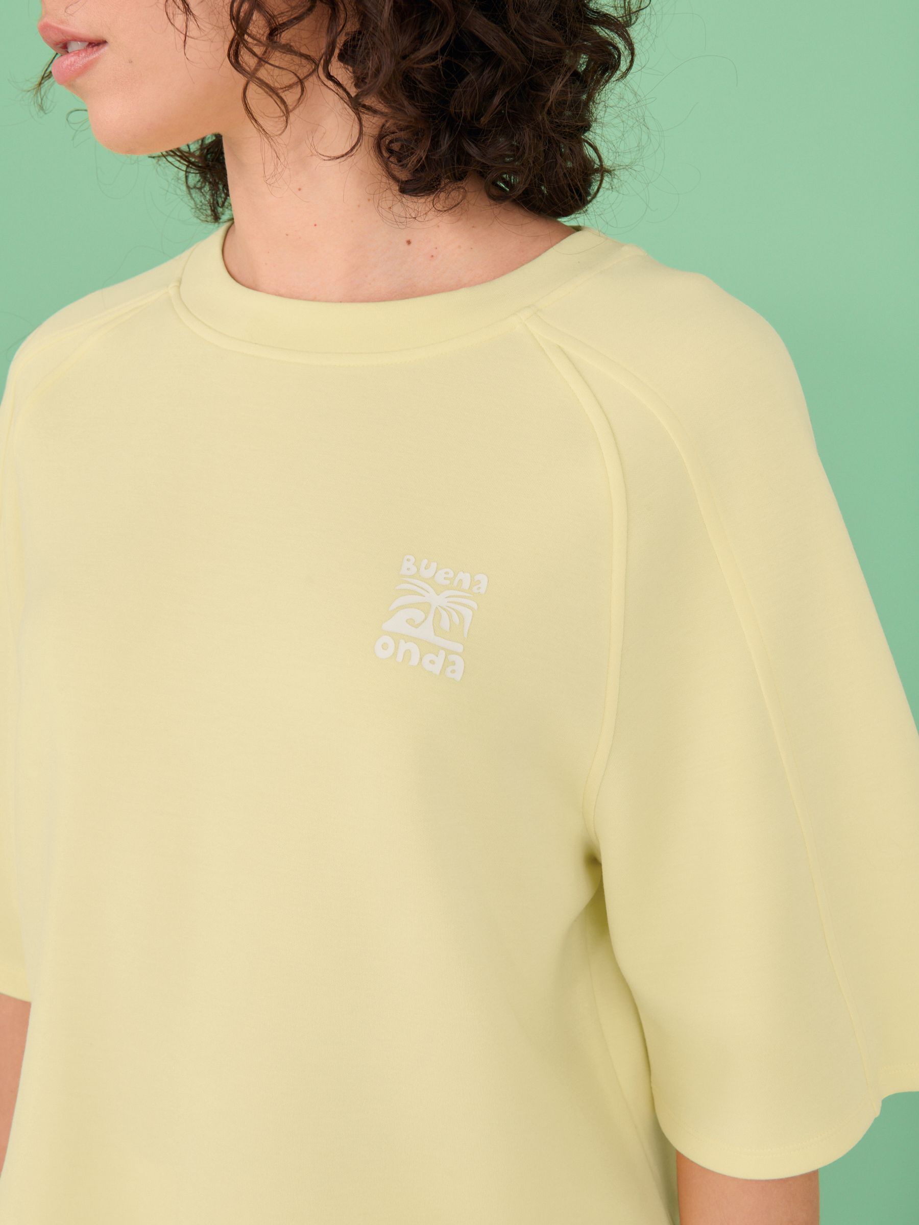 Buy Light Yellow Active Modal Supersoft Short Sleeve T-Shirt from the ...