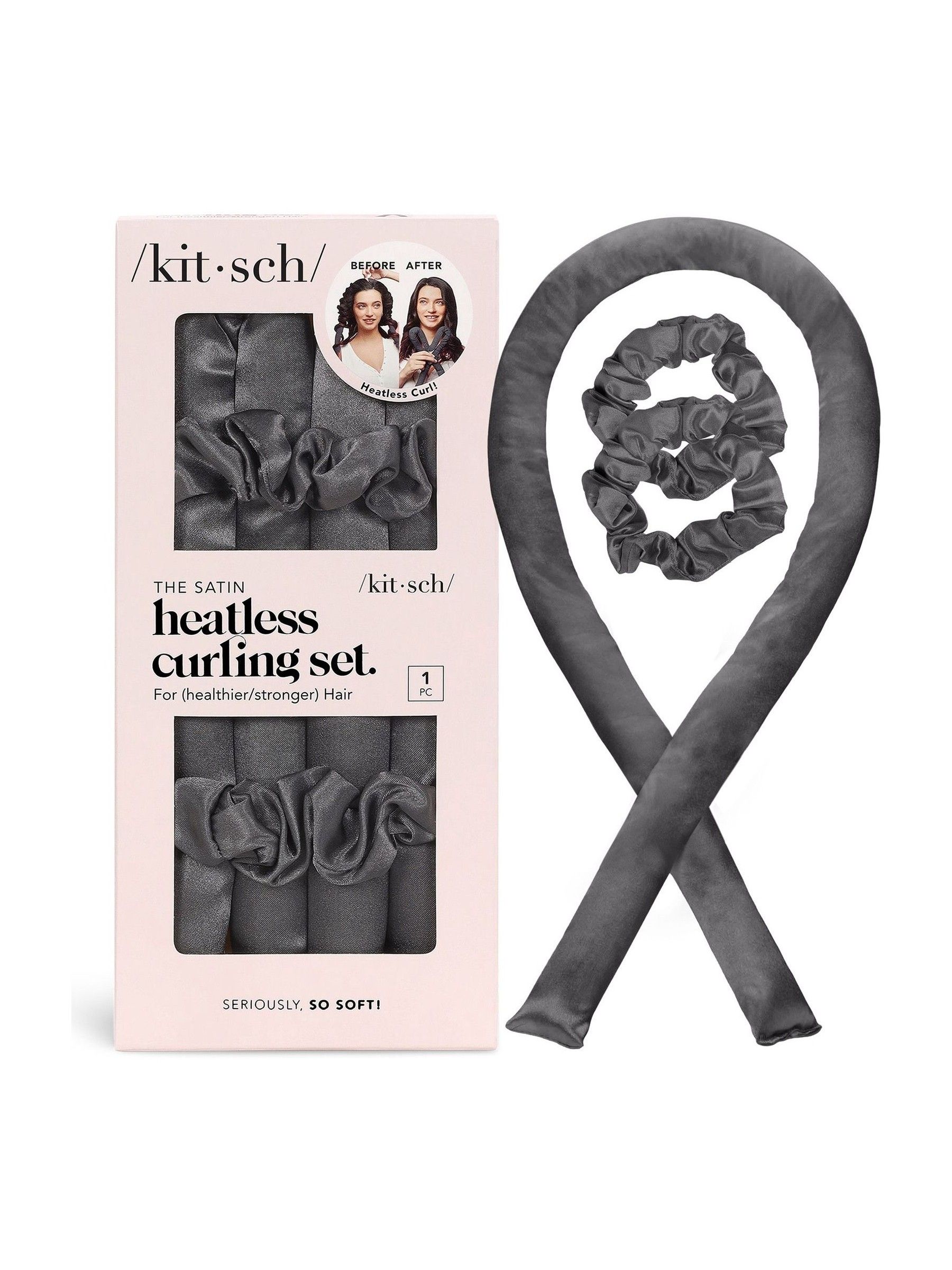 Buy Kitsch Satin Heatless Curling Set from the Next UK online shop