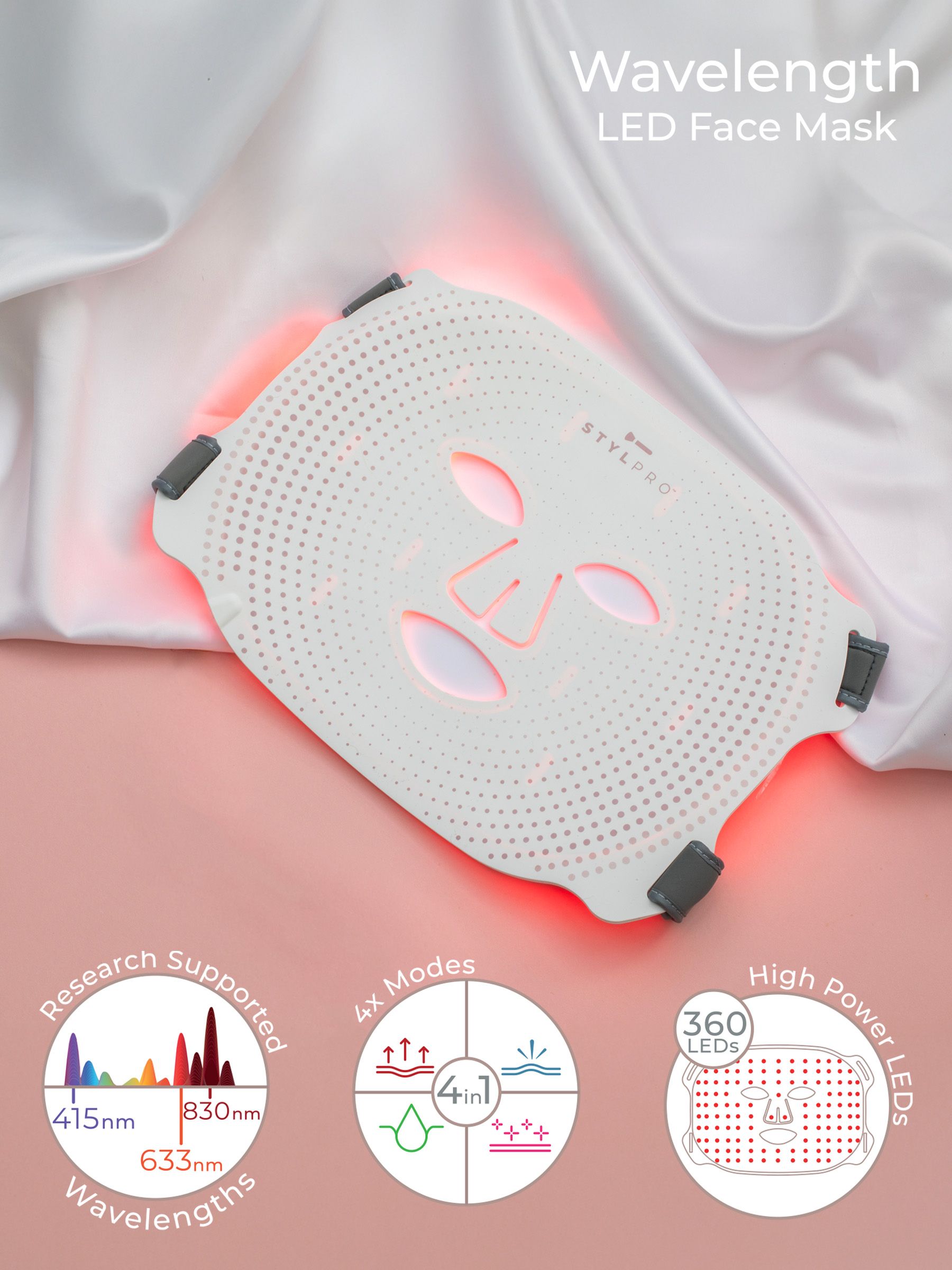Buy Stylpro Wavelength LED Face Mask from the Next UK online shop