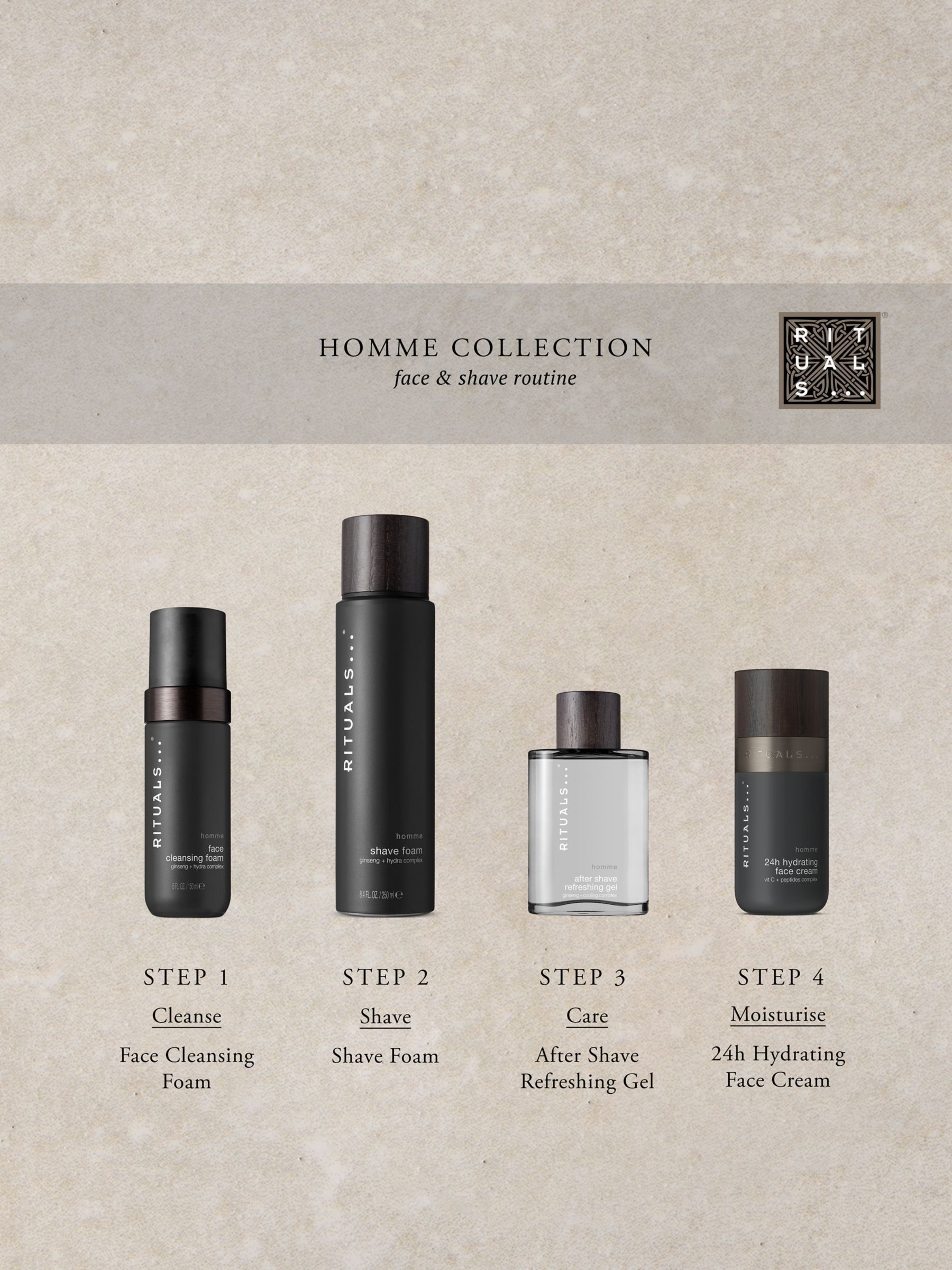 Buy Rituals Homme Shave Foam 200ml from the Next UK online shop