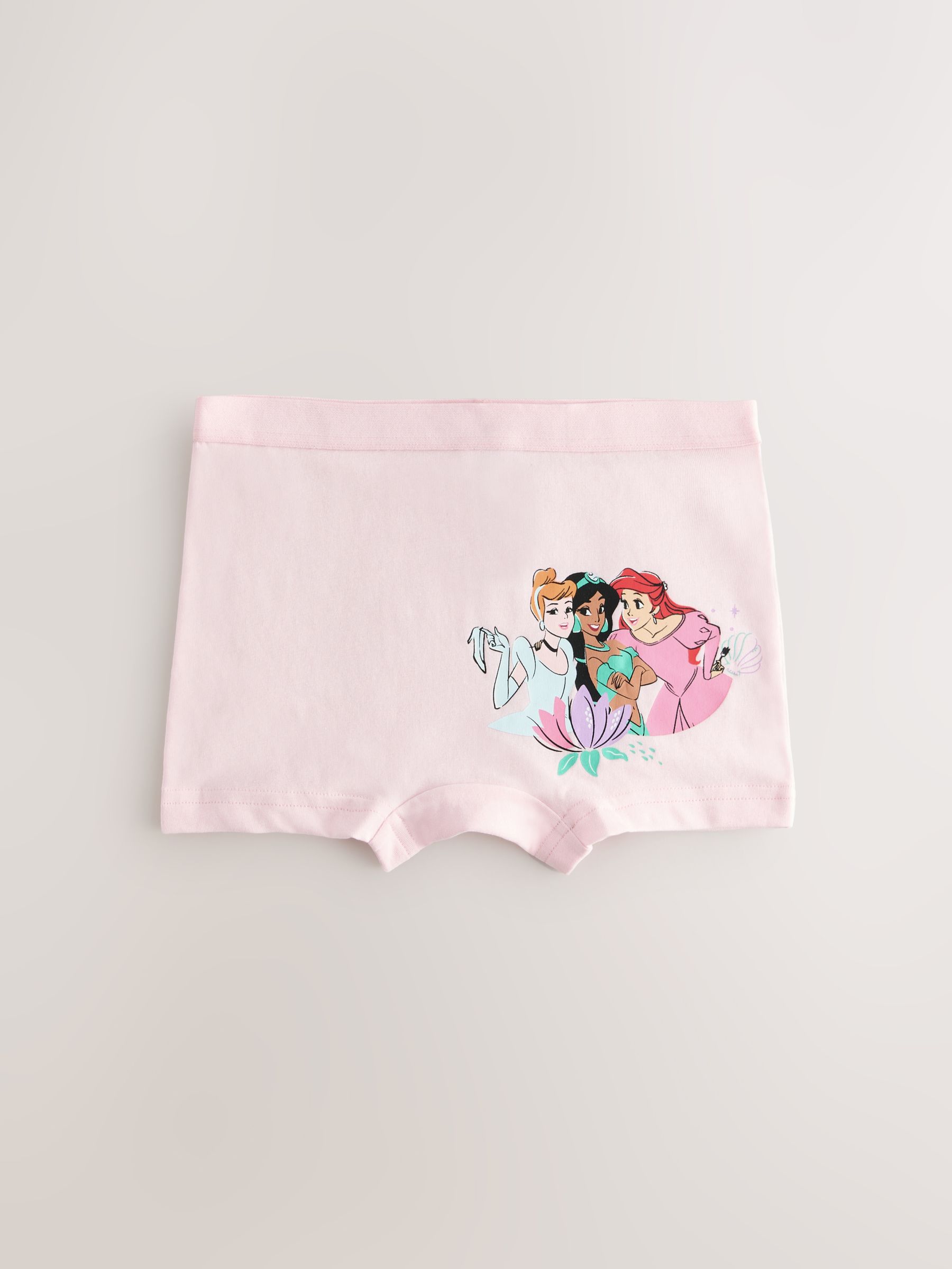Buy Pink/Purple Disney Princesses Shorts Briefs 5 Pack (2-12yrs) from ...