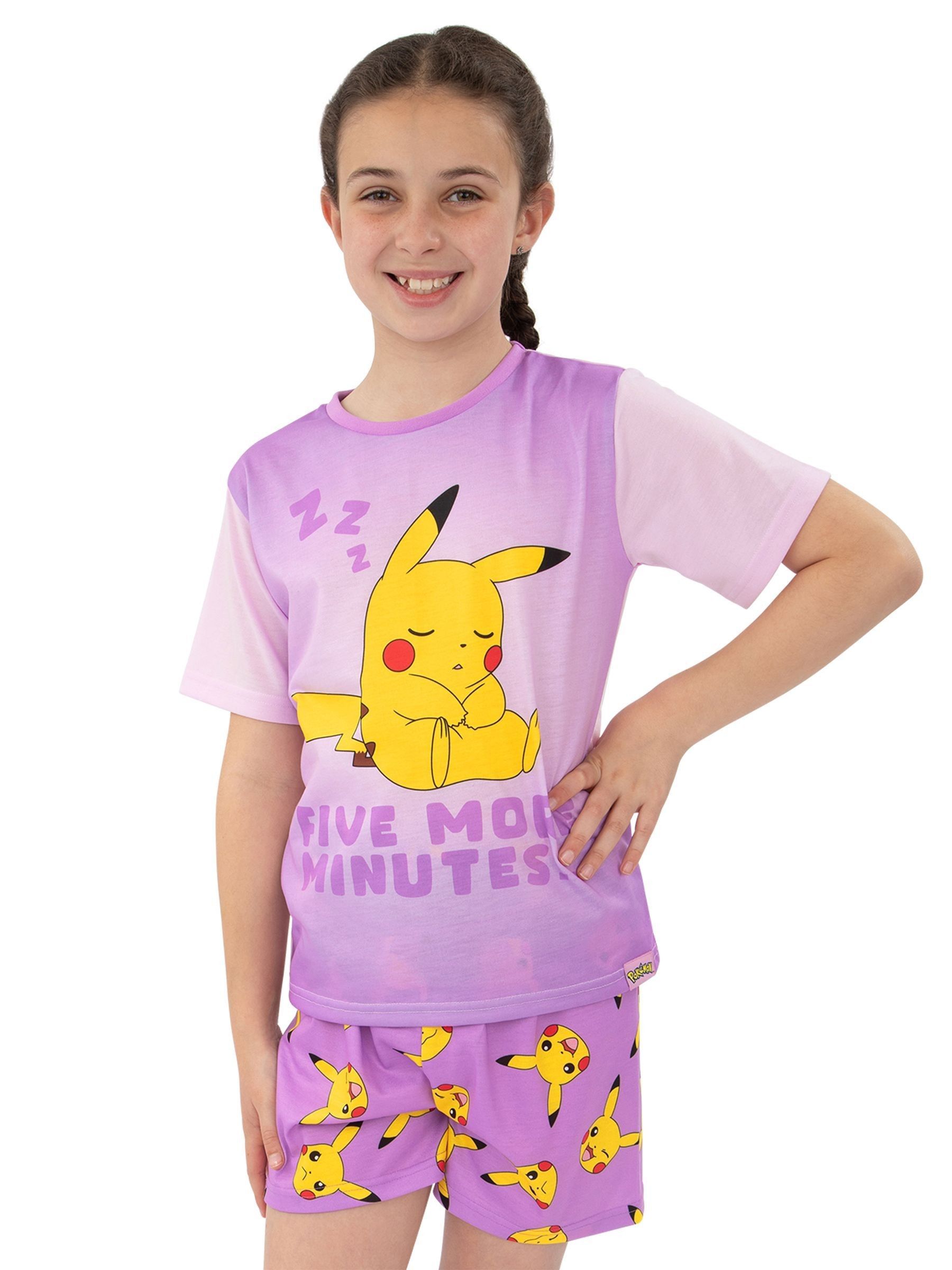Buy Character Purple Pokemon Pikachu Short Pyjamas from the Next UK ...