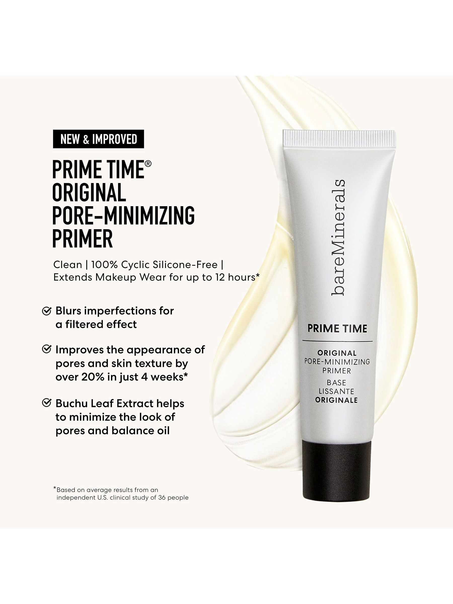 Buy bareMinerals PRIME TIME Original PoreMinimizing Travel Size Primer ...