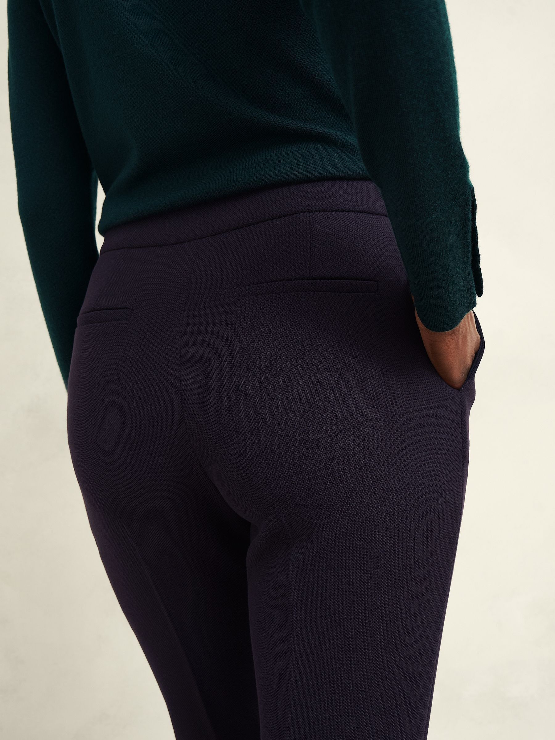 Buy Hobbs Blue Aly Slim Trousers from the Next UK online shop