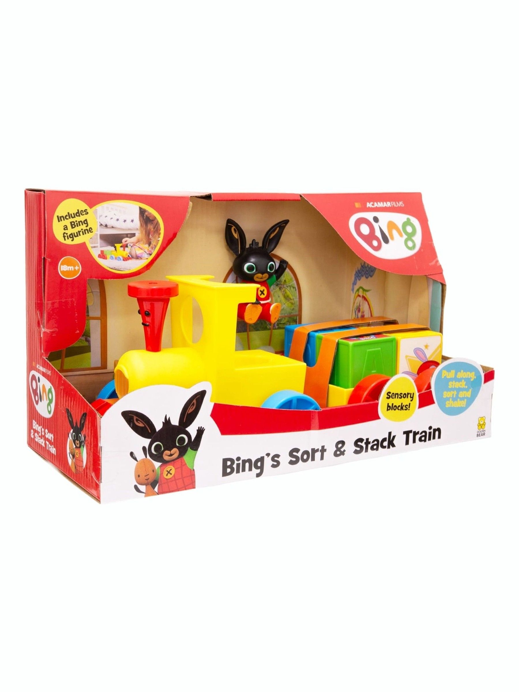 Buy Golden Bear Bing Sort & Stack Train from the Next UK online shop