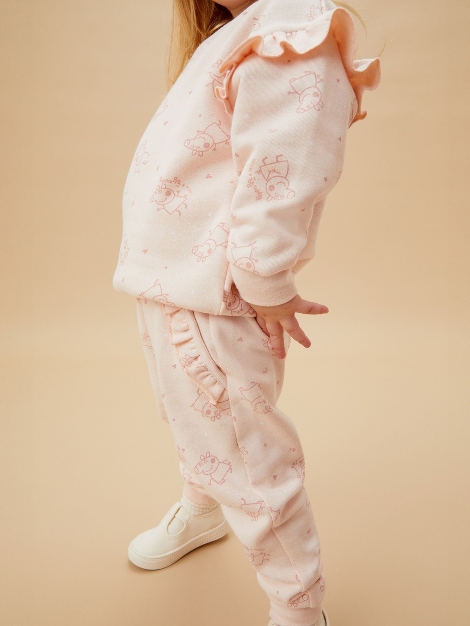 Buy MORI Cream Peppa Pig Super Soft Joggers from the Next UK online shop