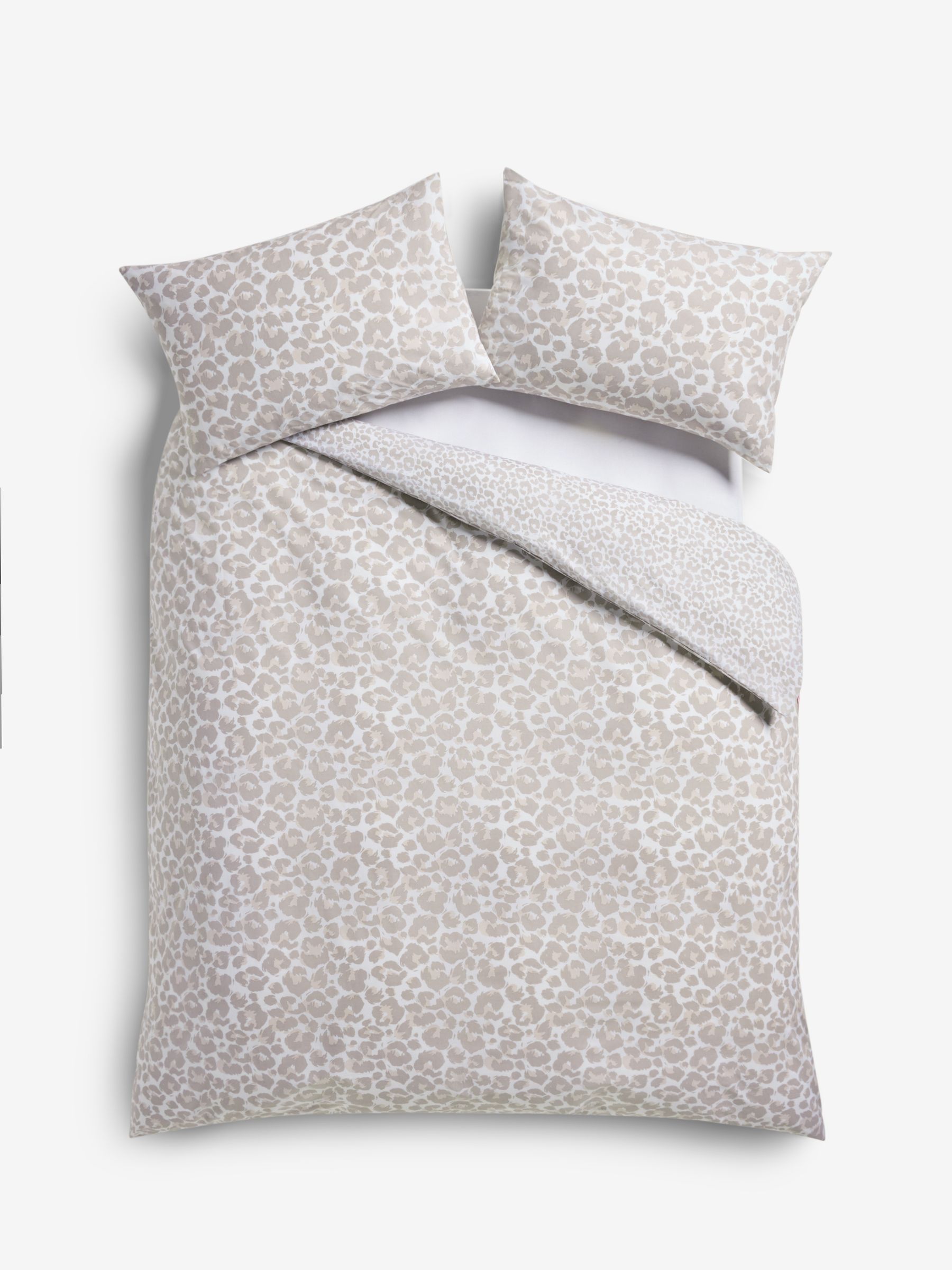 Buy Leopard Print 2 Pack Reversible Duvet Cover and Pillowcase Set from ...