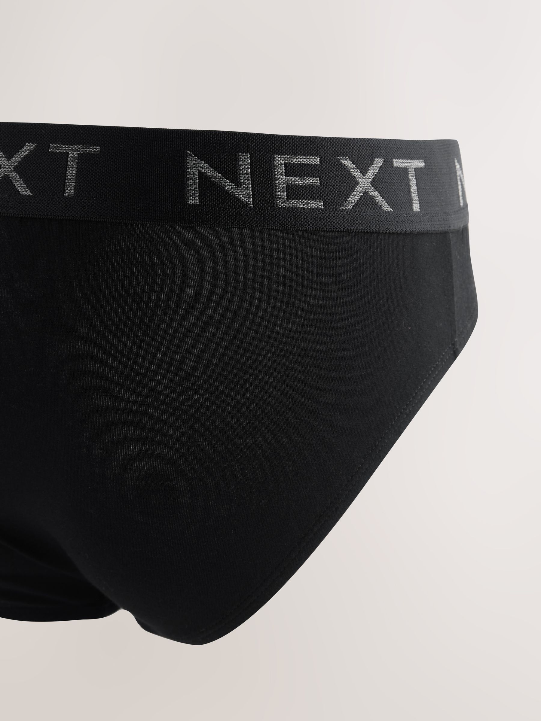 Buy Black 5 Pack Cotton Rich Briefs from Next Israel
