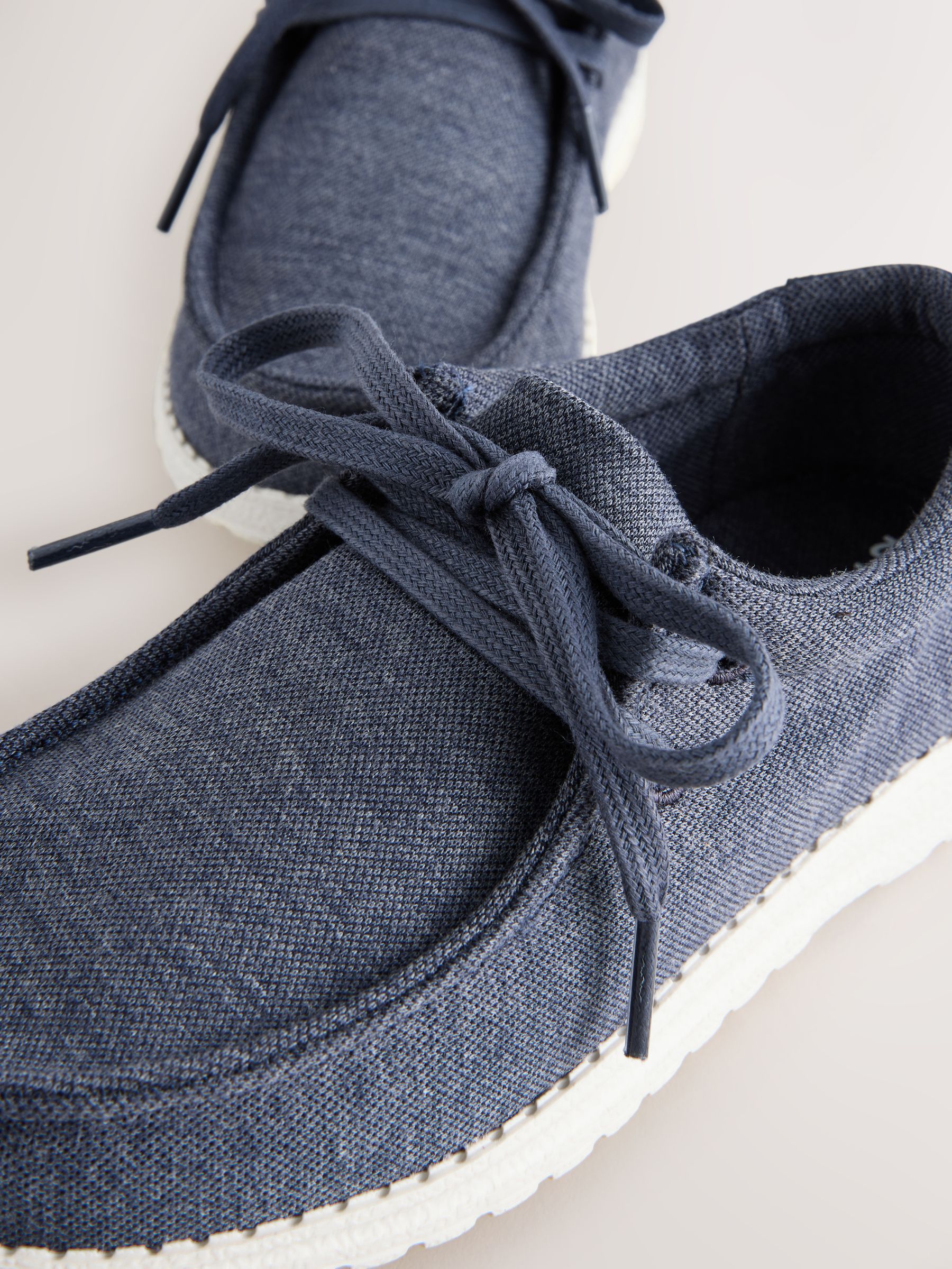 Buy Blue Lightweight Boat Shoes from the Next UK online shop