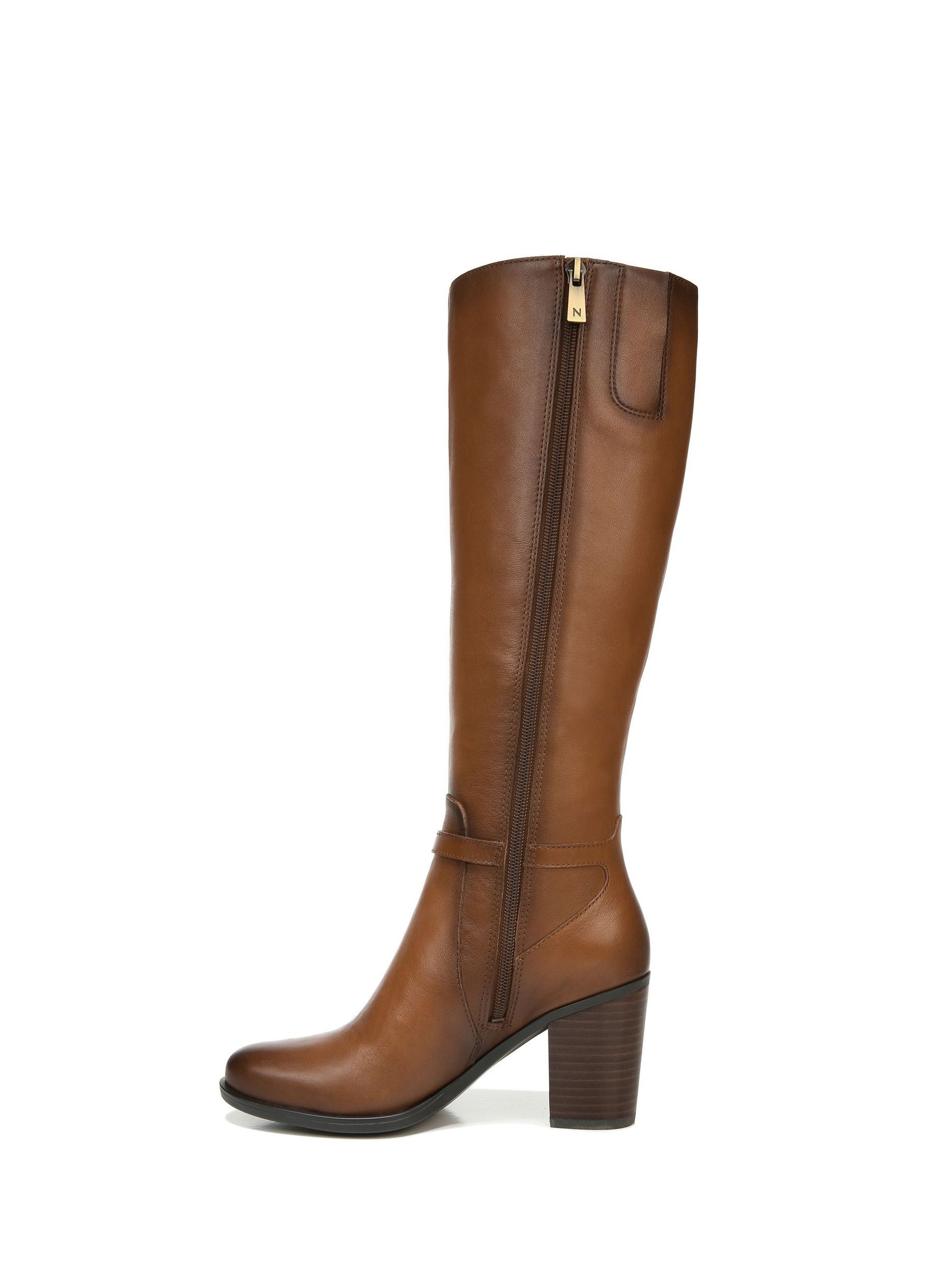 Buy Naturalizer Kalina Regular Fit Wide Calf Knee High Boots from the ...