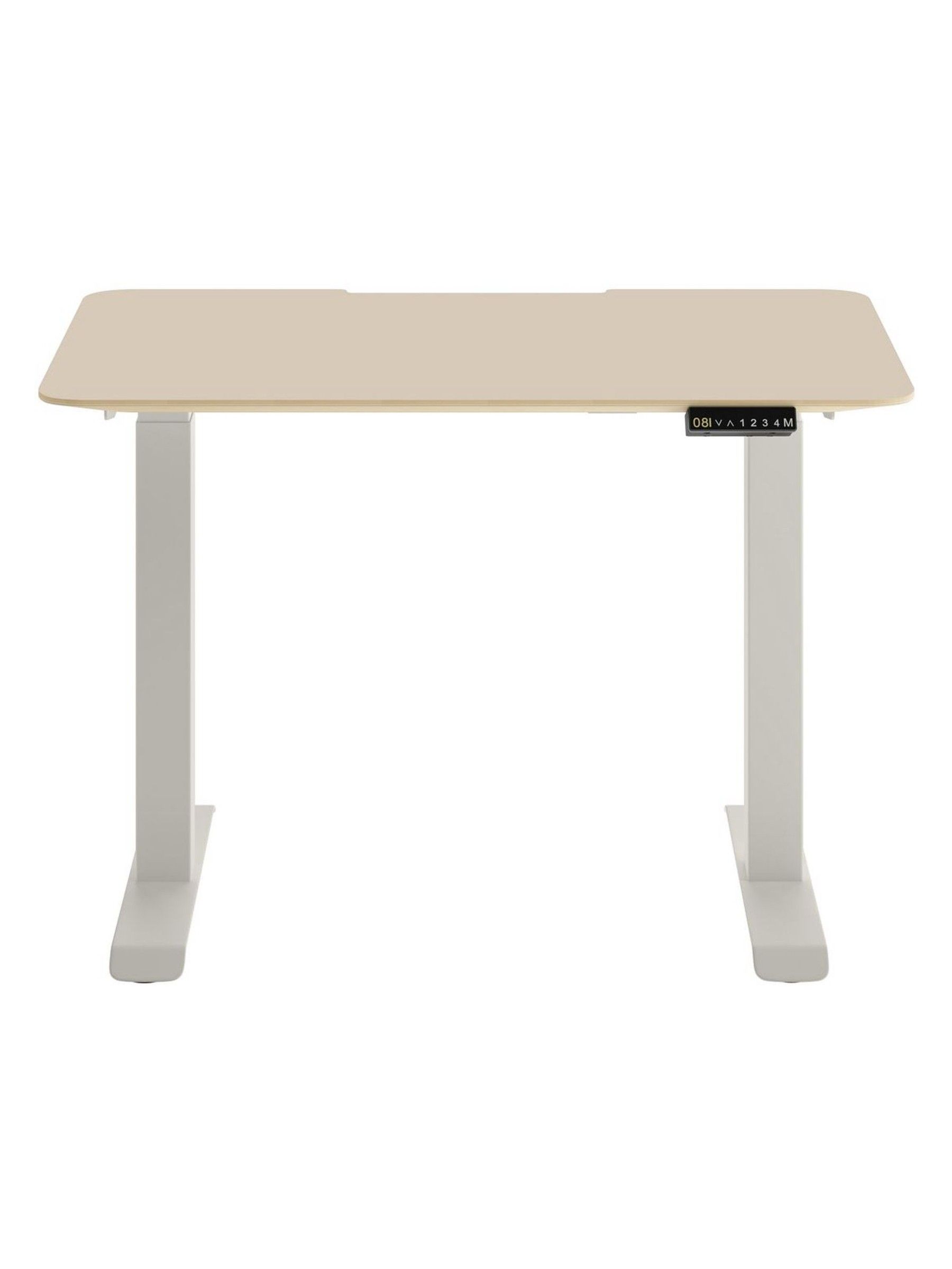 Buy Bisley Grey Adjustable Height Desk With Perfect Sense Standard ...