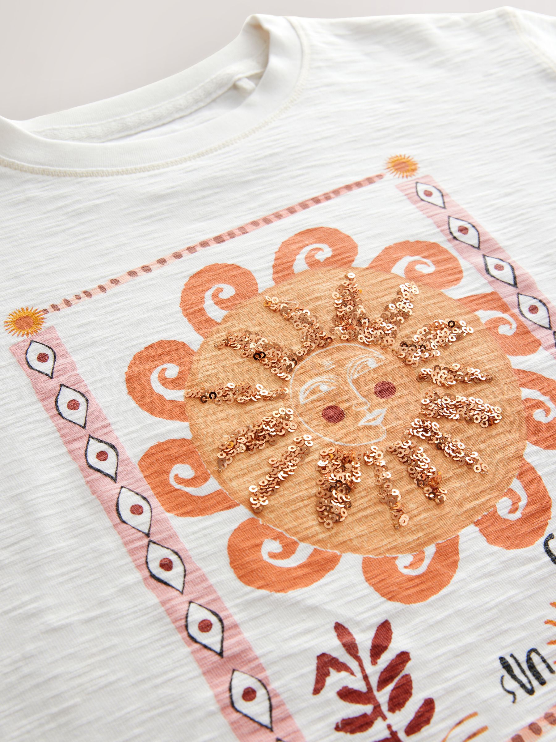 Buy Pink Sequin Sun Top & Lace Skirt Set (3-16yrs) from the Next UK ...