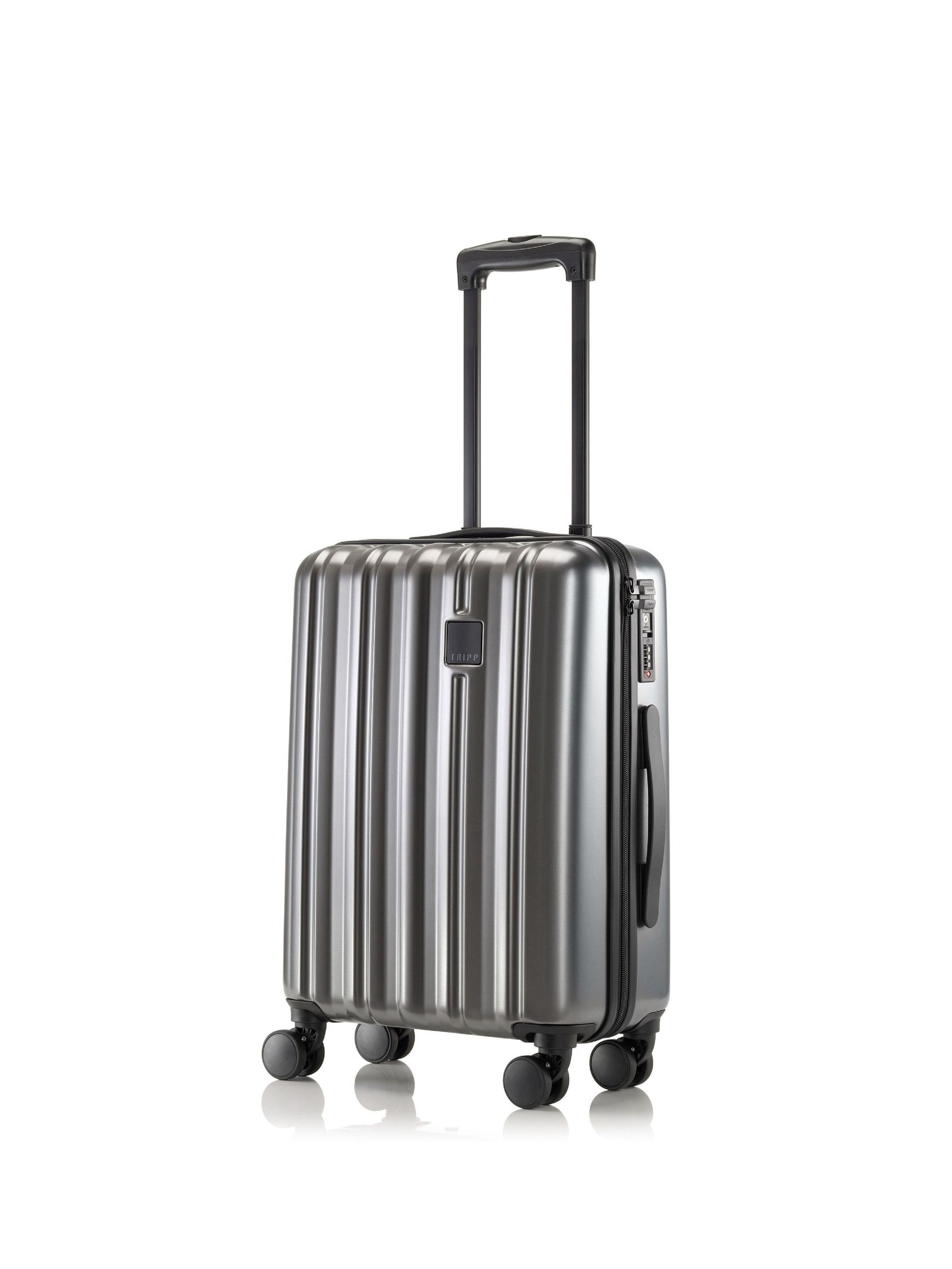 Buy Tripp Silver Retro Cabin Suitcase from the Next UK online shop