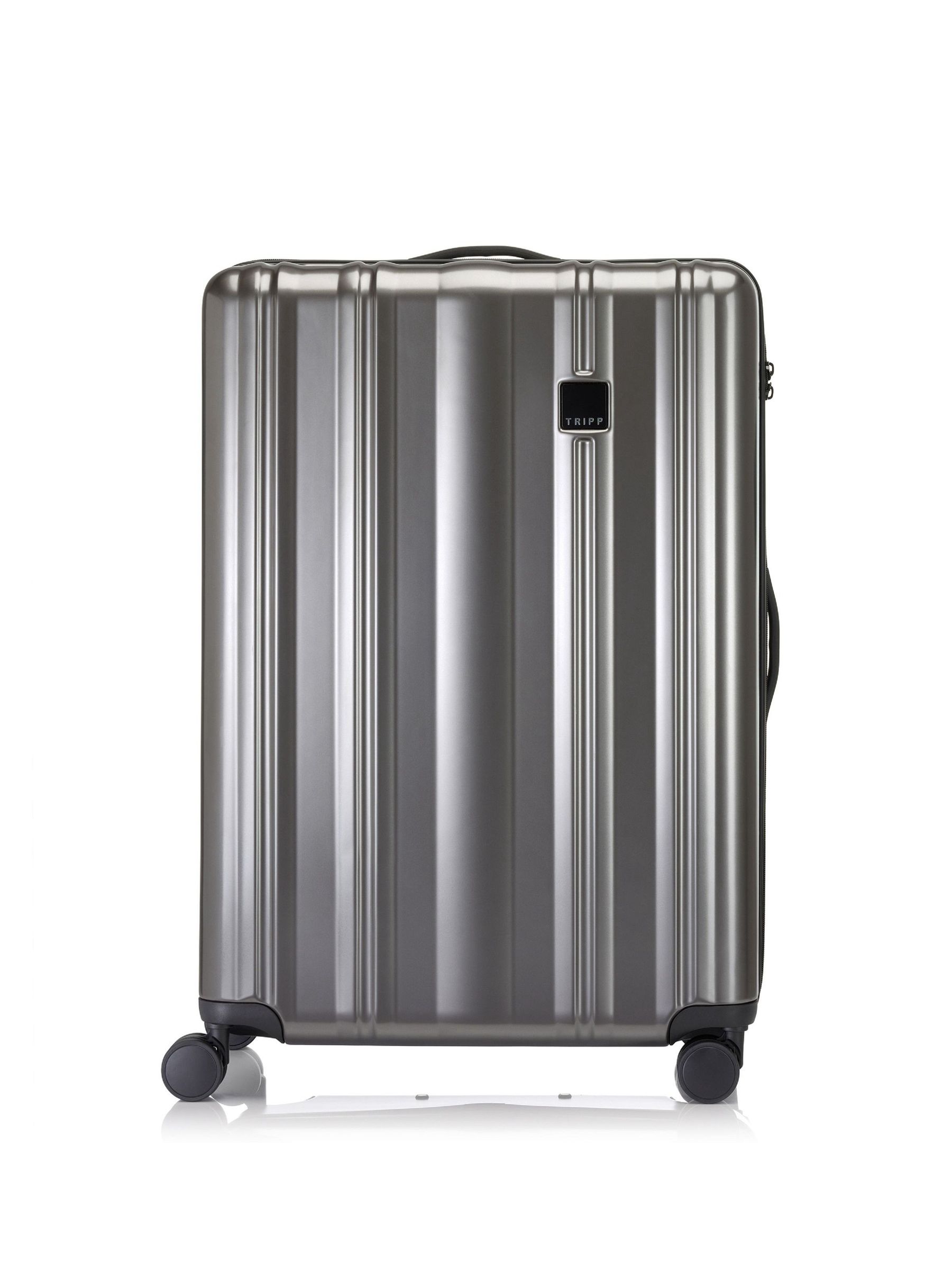 Buy Tripp Silver Retro Large Suitcase from the Next UK online shop