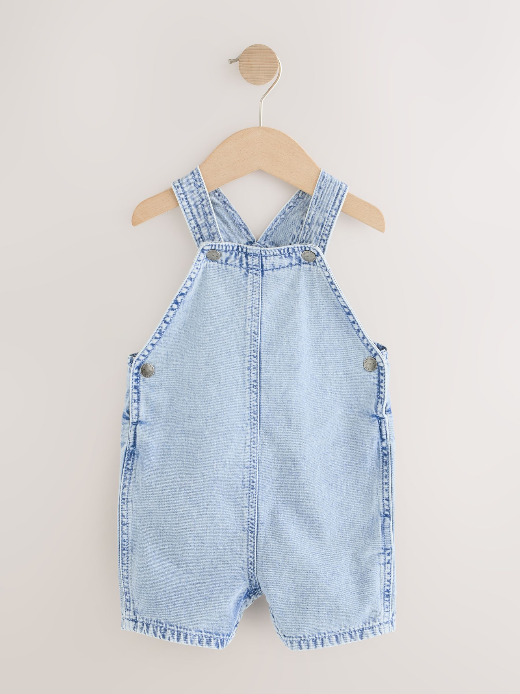 Buy Light Blue Denim Slouch Dungarees (3mths-7yrs) from the Next UK ...