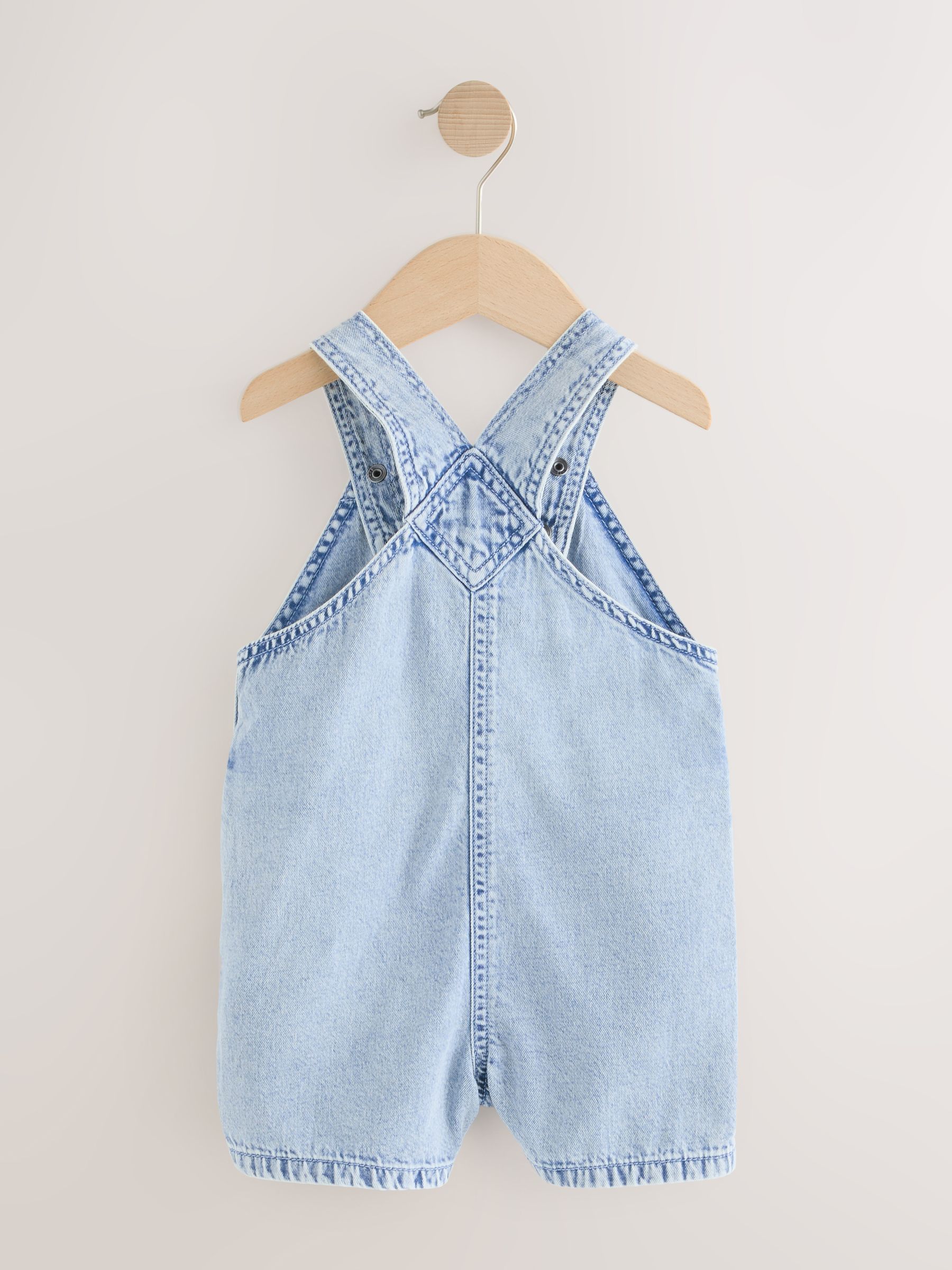 Buy Light Blue Denim Slouch Dungarees (3mths-7yrs) from the Next UK ...