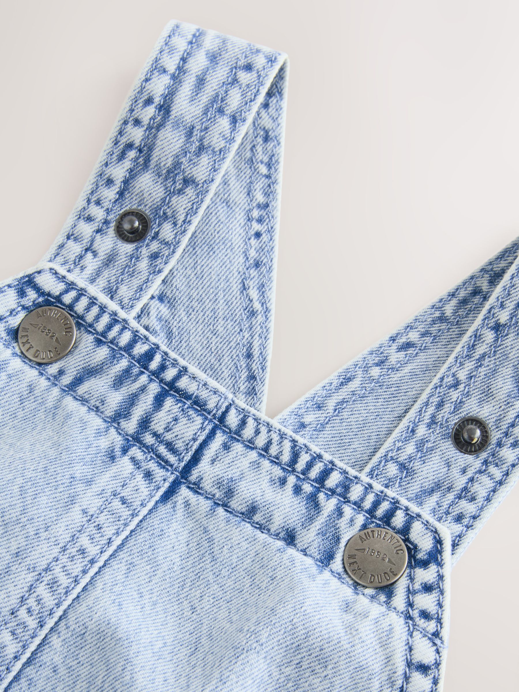 Buy Light Blue Denim Slouch Dungarees (3mths-7yrs) from the Next UK ...