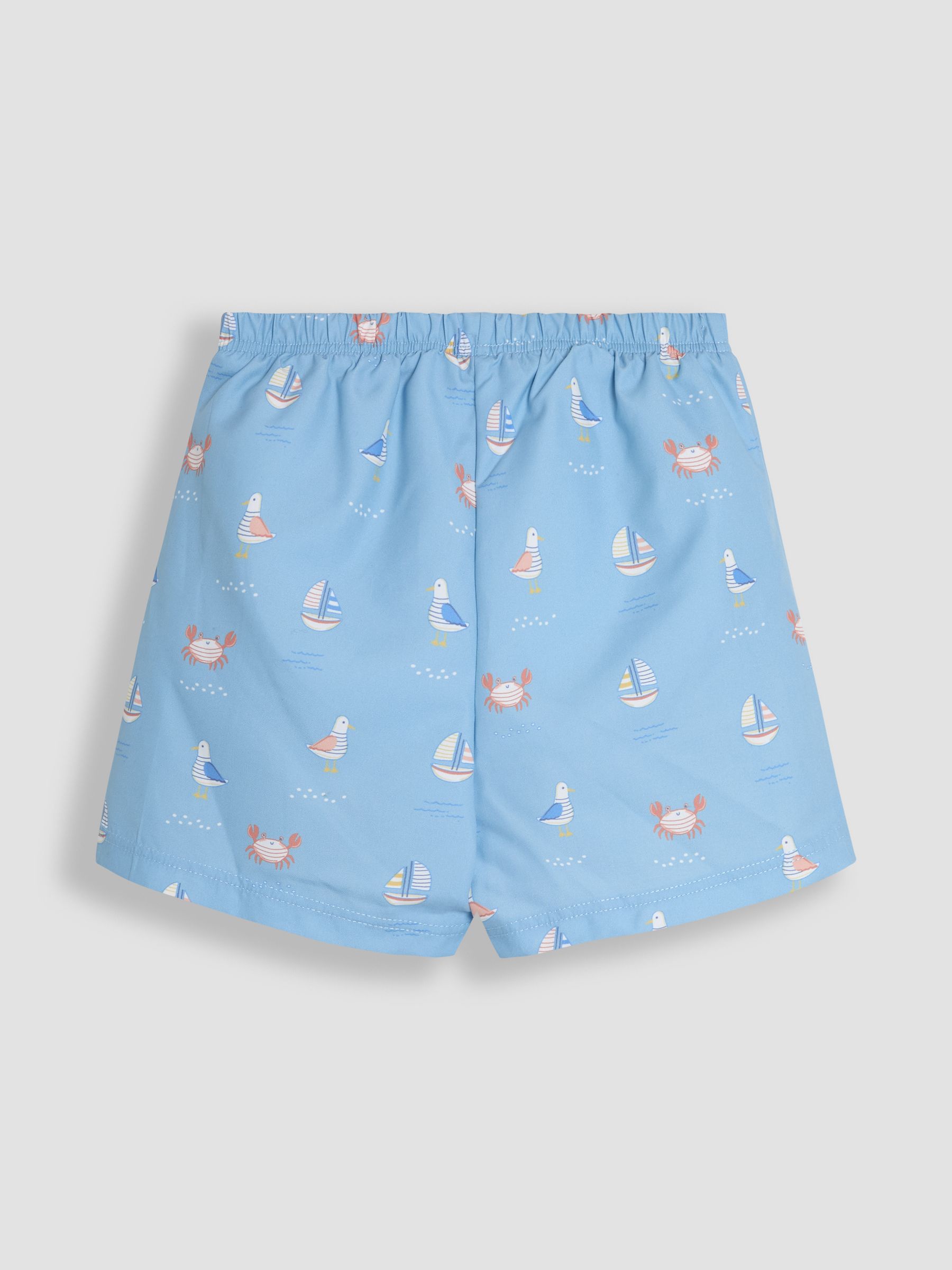 Buy JoJo Maman Bébé Pale Blue Swim Shorts With Nappy from the Next UK ...
