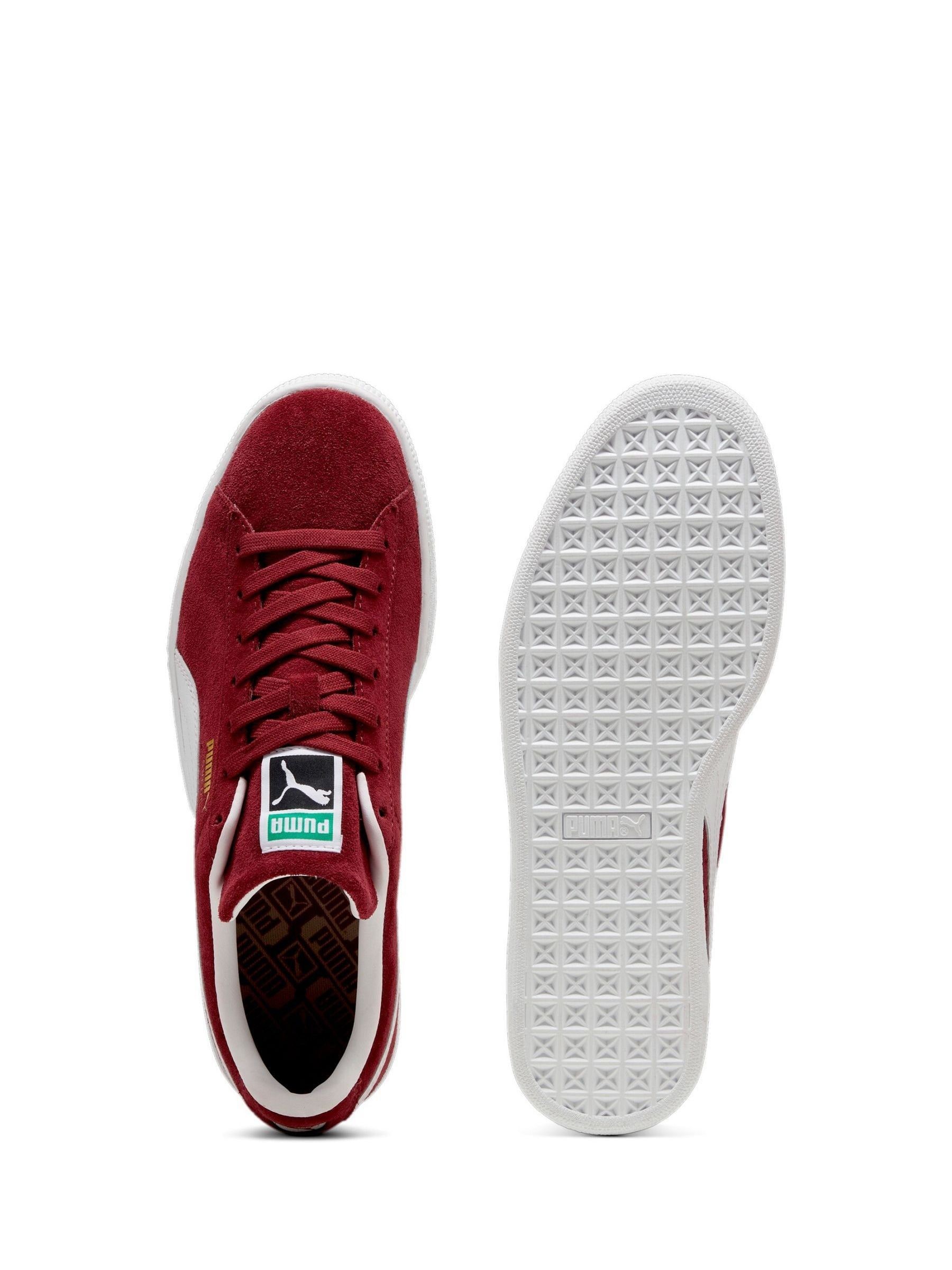 Buy Puma Dark Red Suede Classic Sneakers from the Next UK online shop