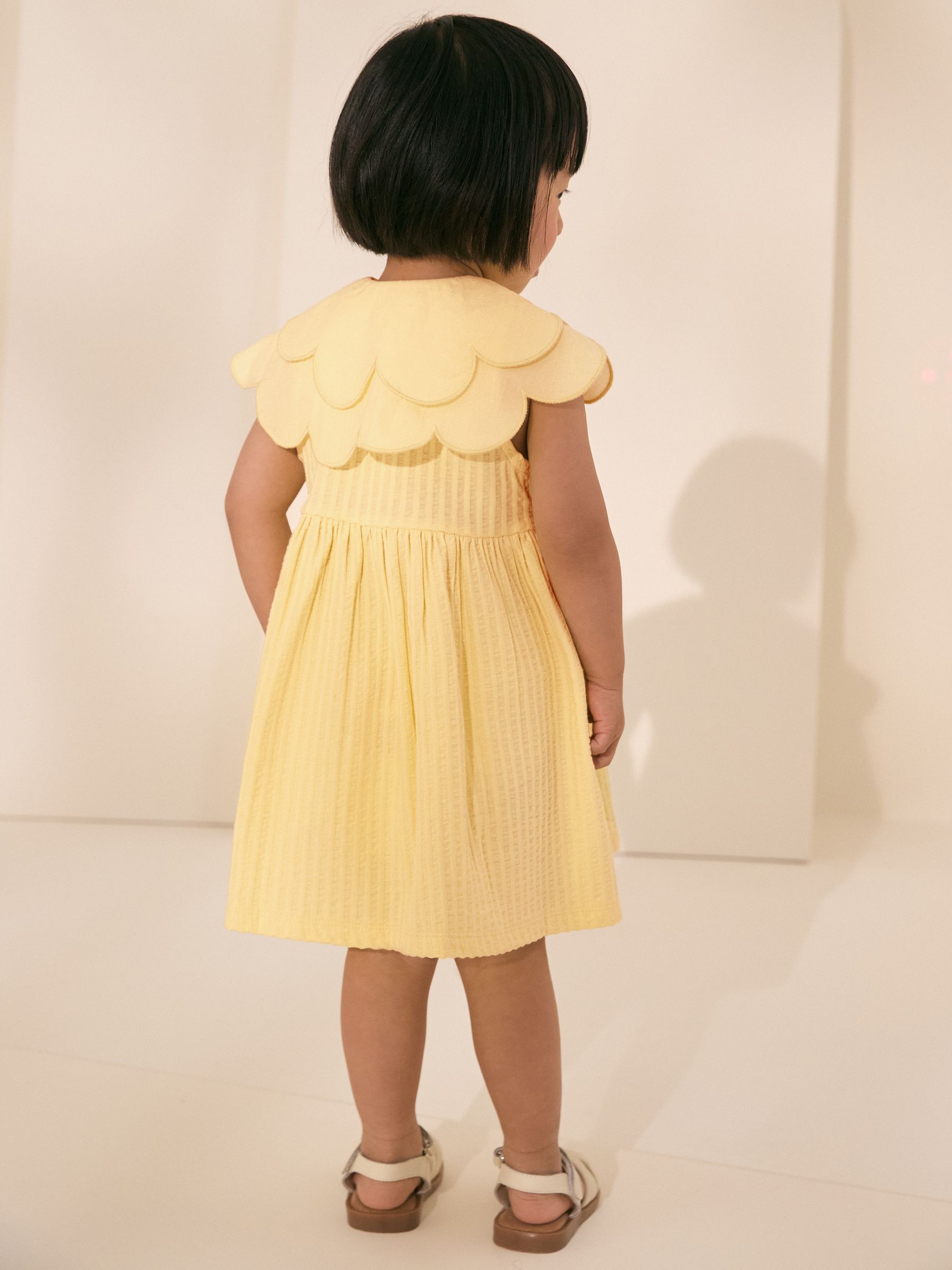 Buy Yellow Collared Summer Dress (3mths-7yrs) from the Next UK online shop