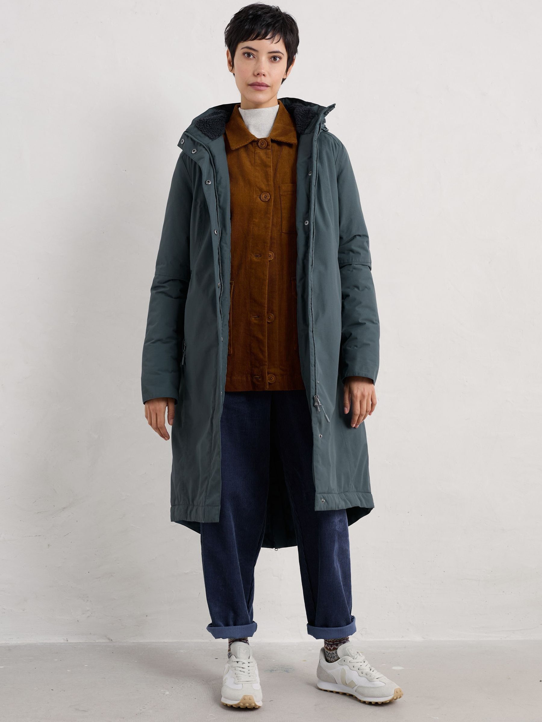 Buy Seasalt Cornwall Grey Janelle Coat from the Next UK online shop