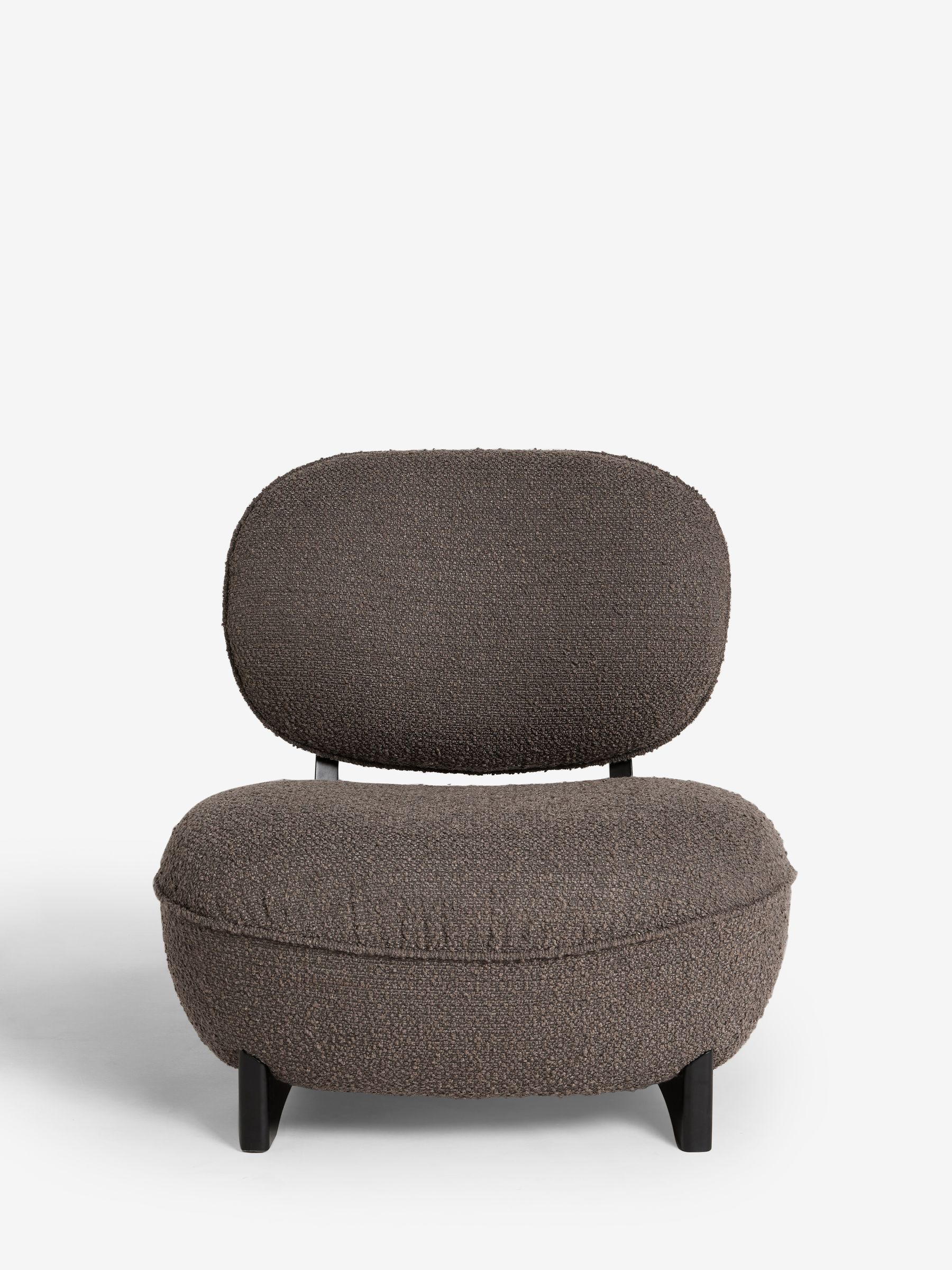 Buy French Connection Mocha Charcoal Grey Brown Loop Boucle Jaivik ...