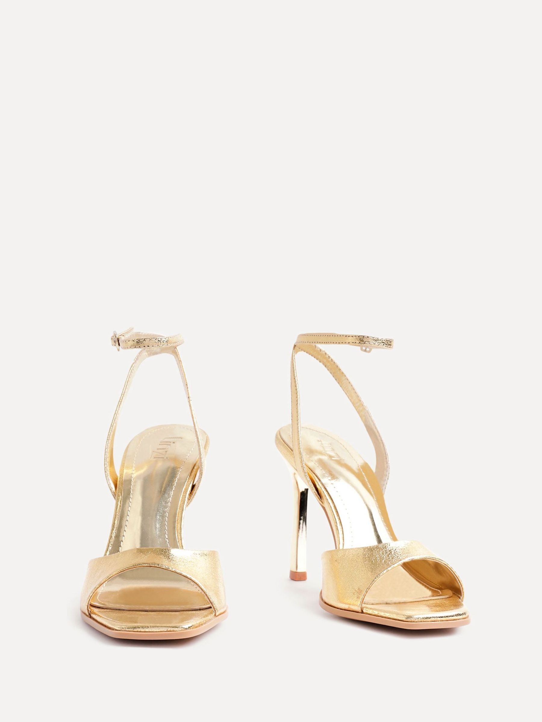 Buy Linzi Gold Jazz Stiletto High Heels from the Next UK online shop