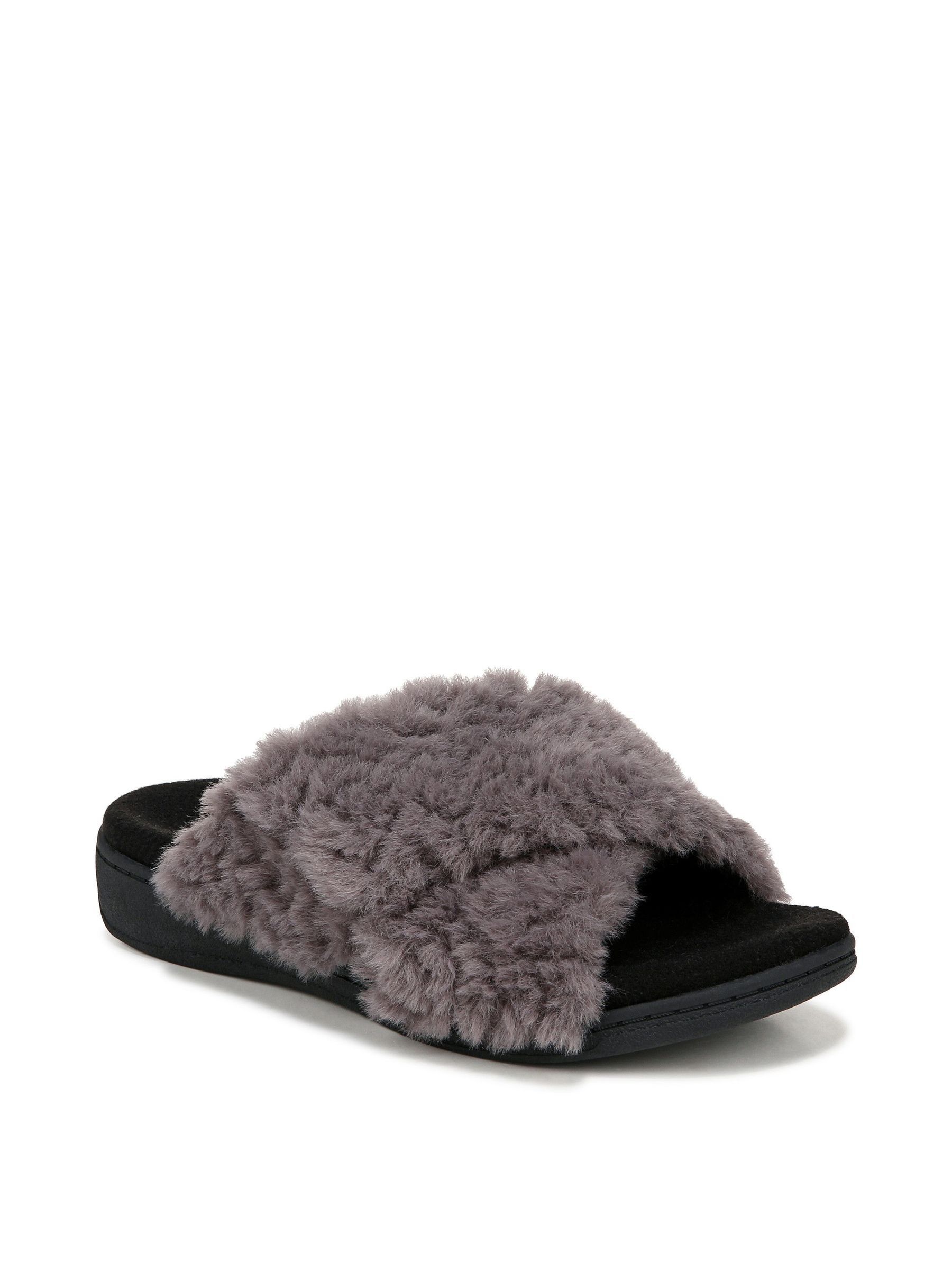 Buy Vionic Grey Relax II Arch Support Slippers from the Next UK online shop