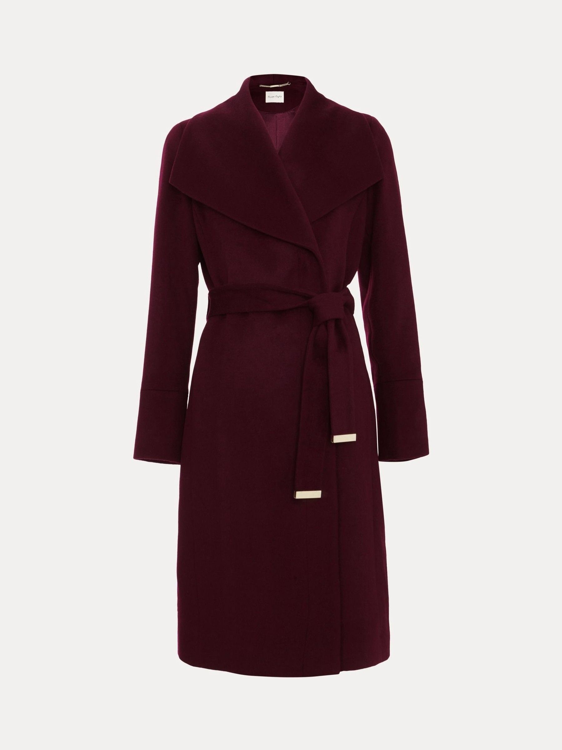Buy Phase Eight Red Nicci Belted Wool Coat from the Next UK online shop