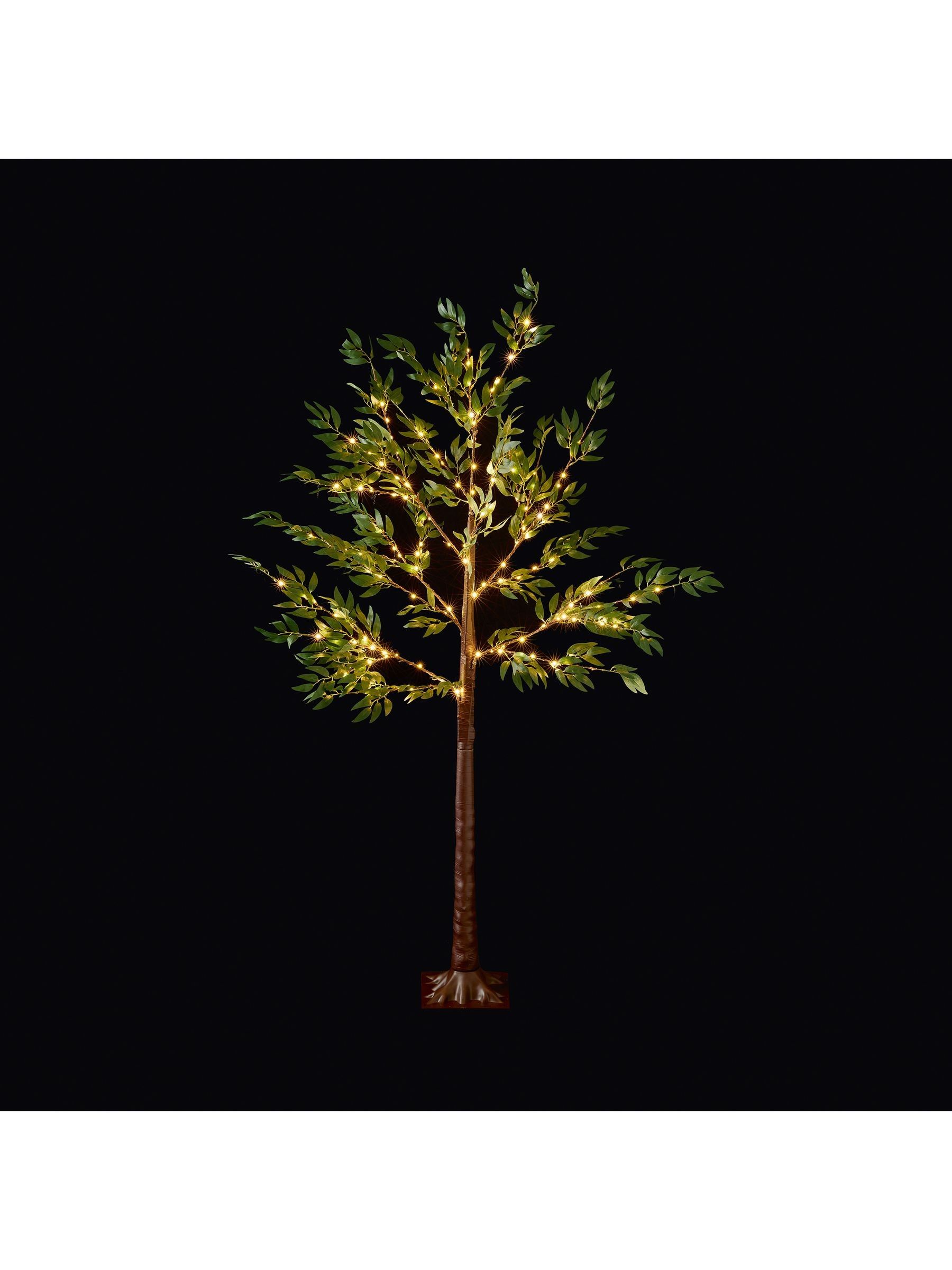 Buy Premier Decorations Ltd 5ft Leaf Twig Light Up Christmas Tree from ...