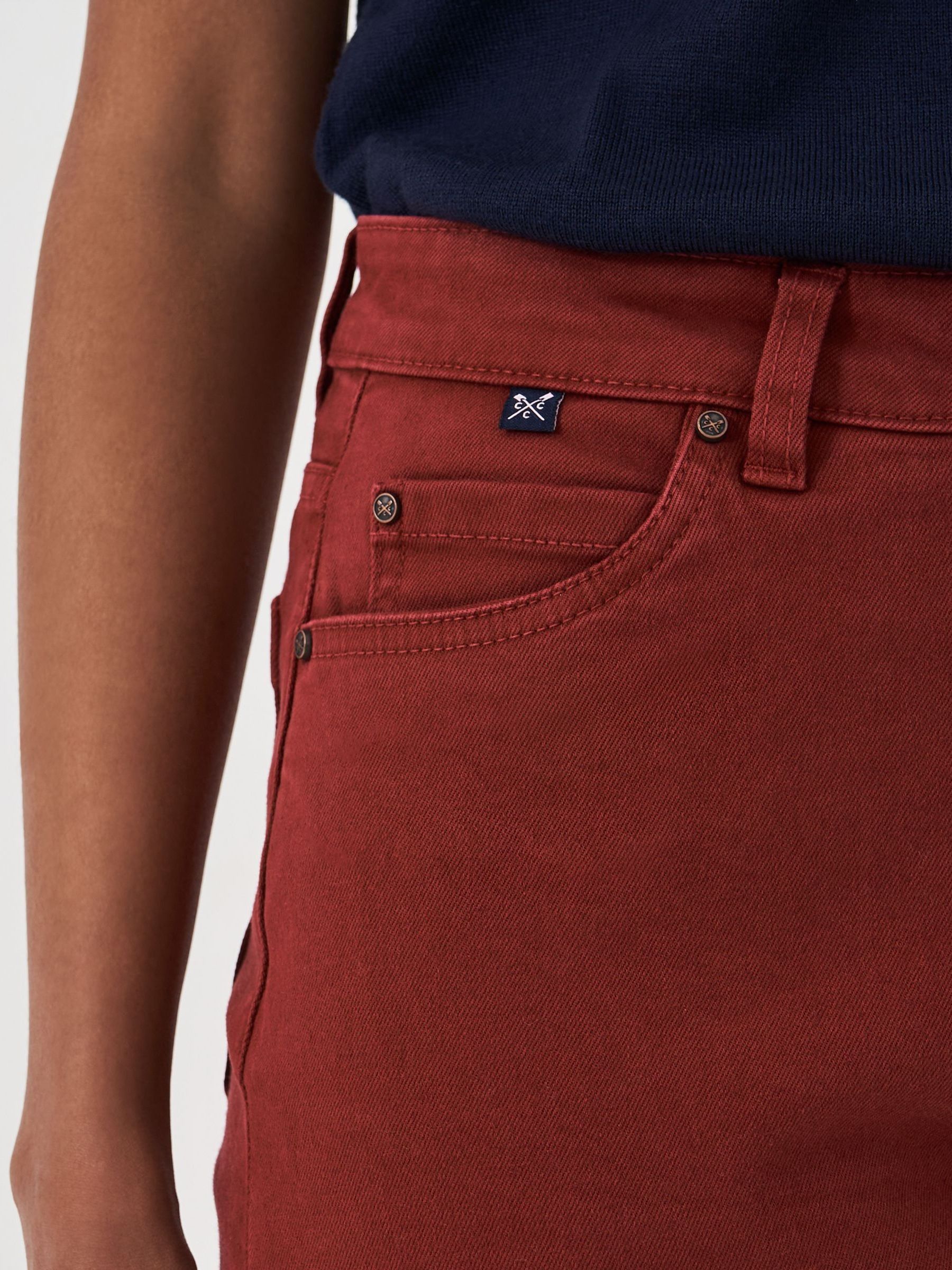 Buy Crew Clothing Red Brompton Trousers from the Next UK online shop