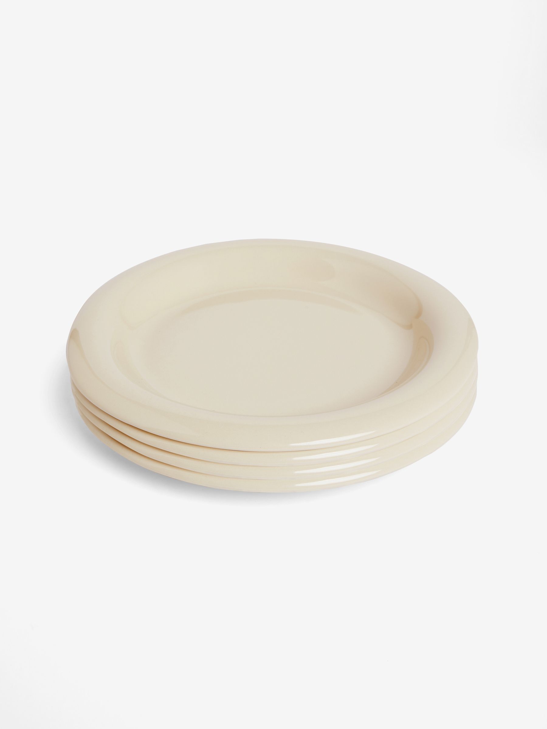 Buy MADE.COM Cream Quell Set of 4 Dinner Plates from the Next UK online ...