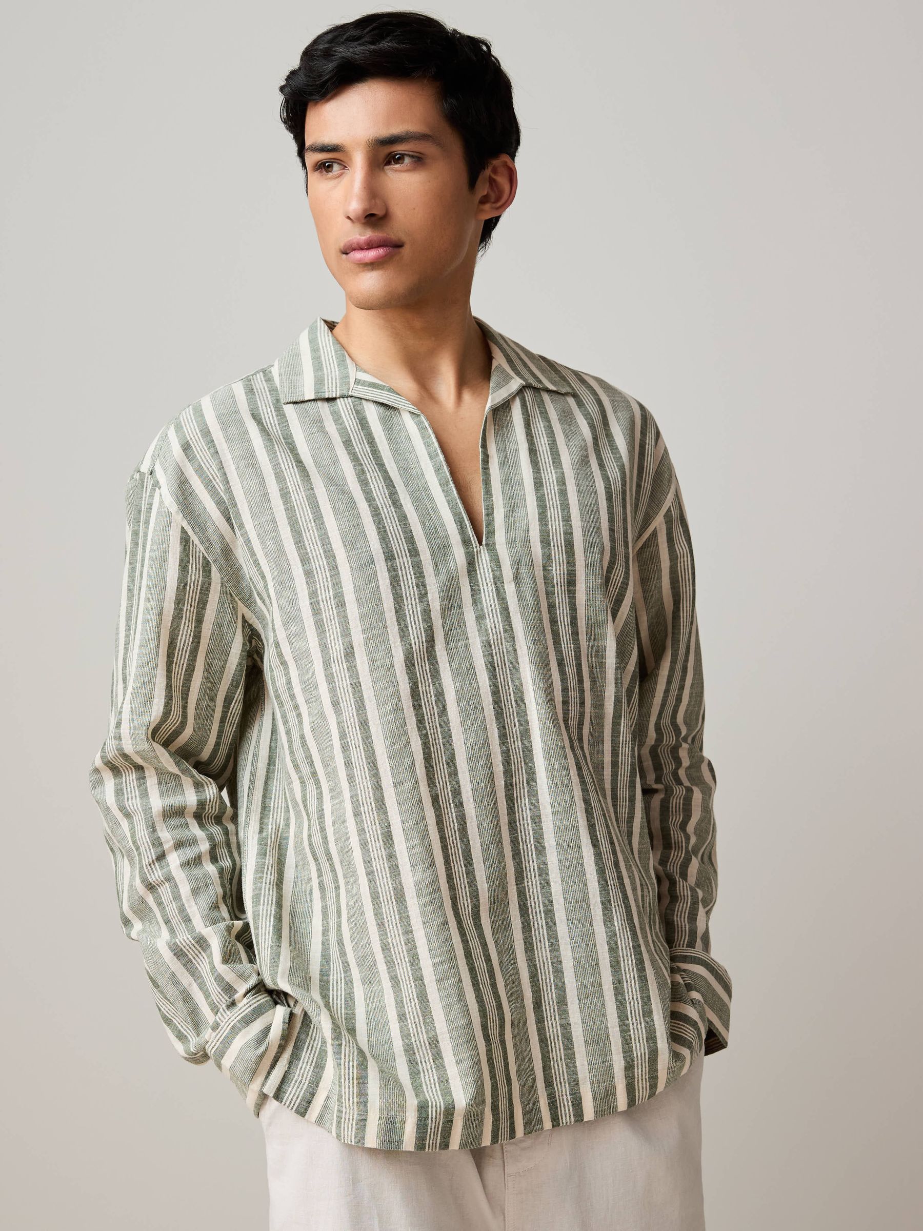 Buy Green Long Sleeve Shirt from the Next UK online shop
